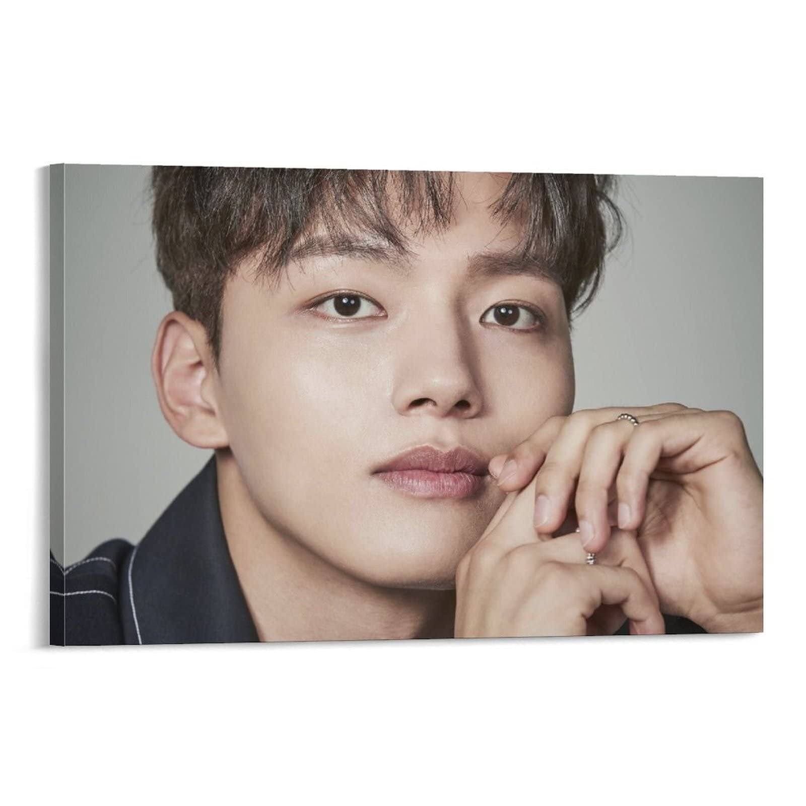 Korean Actor Jin GOO Poster Decorative Painting Canvas Wall Art Living ...
