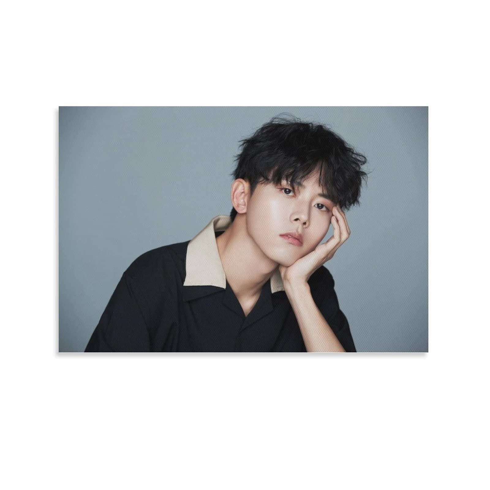 Korean Actor Joo Woo-Jae Poster Canvas Artwork Prints Rustic Farmhouse ...