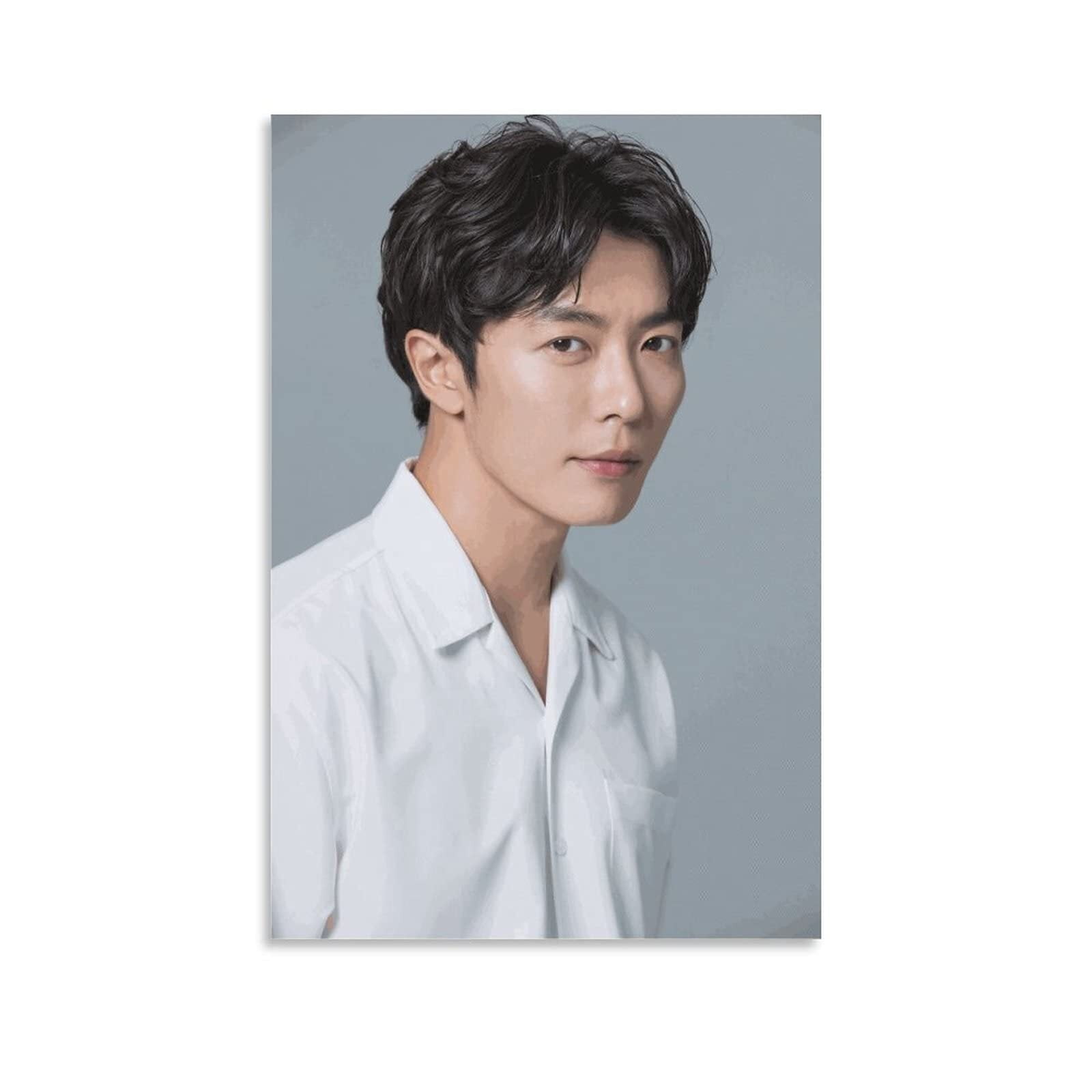 Korean Actor Kim Jae Uck Canvas Poster Bedroom Decor Sports Landscape ...