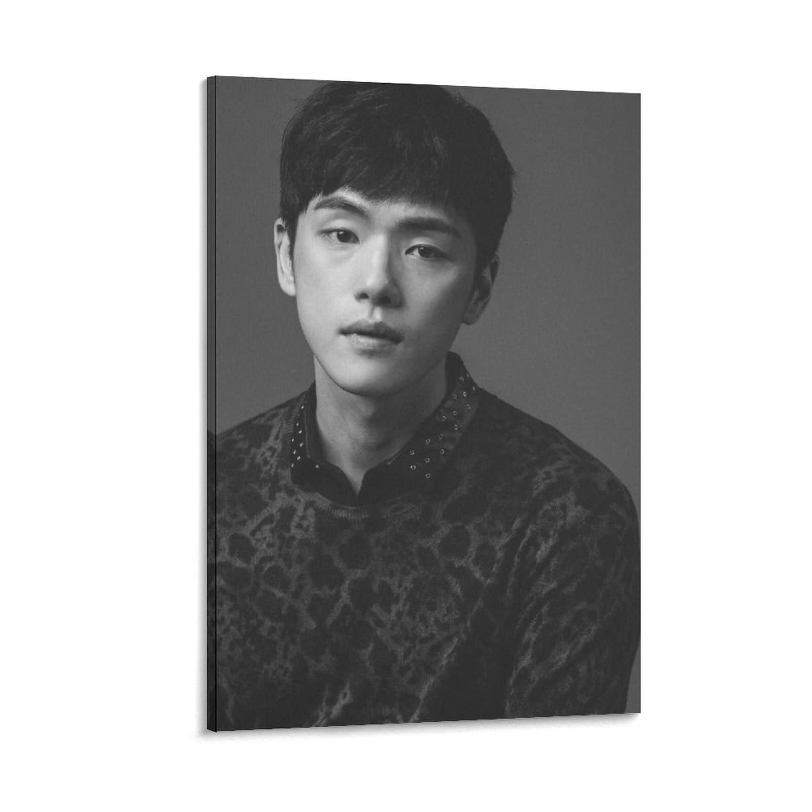 Korean Actor Kim Jung-Hyun Poster Decorative Painting Canvas Wall Art ...