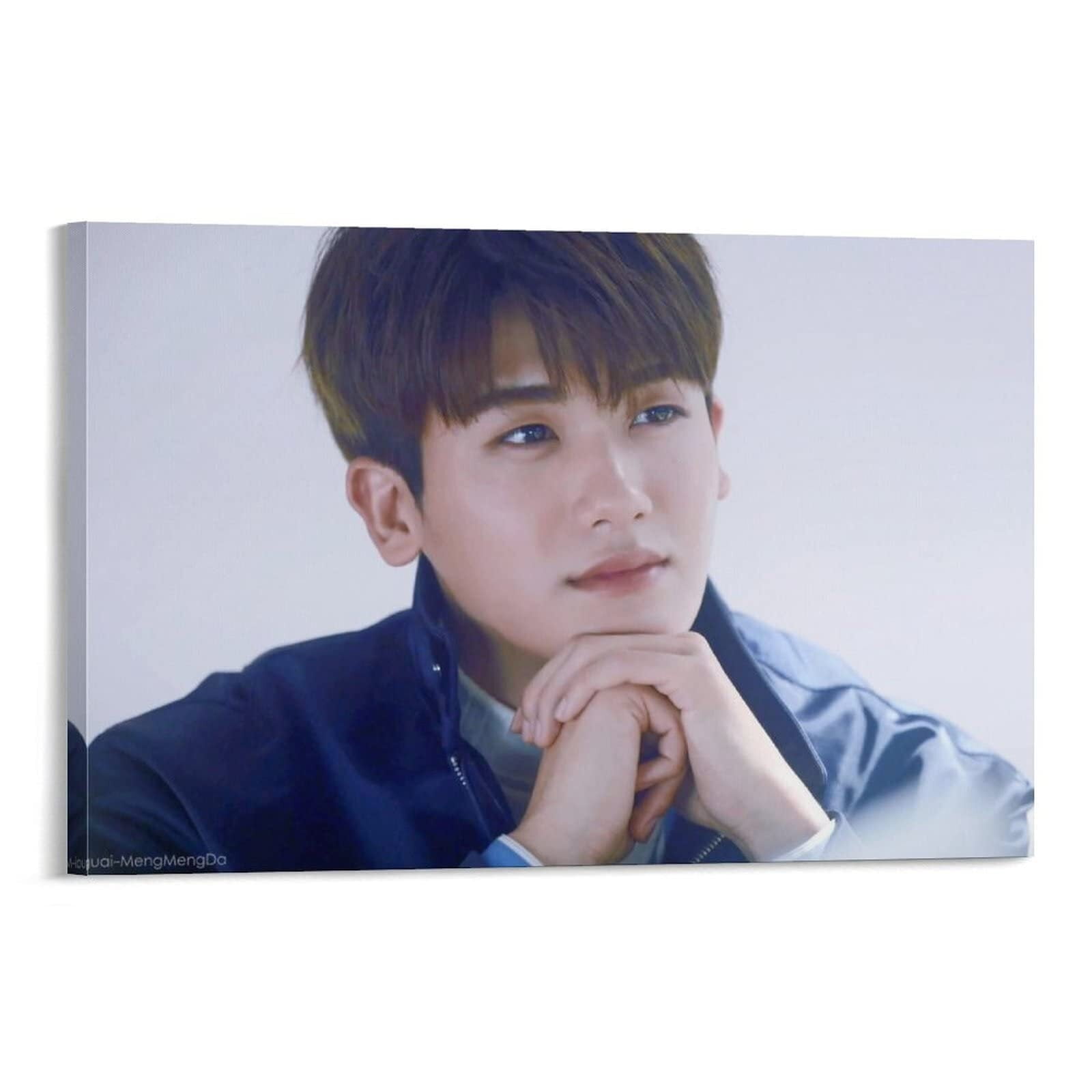 Korean Actor Park Jiong -soo Poster Canvas Artwork Prints Rustic ...