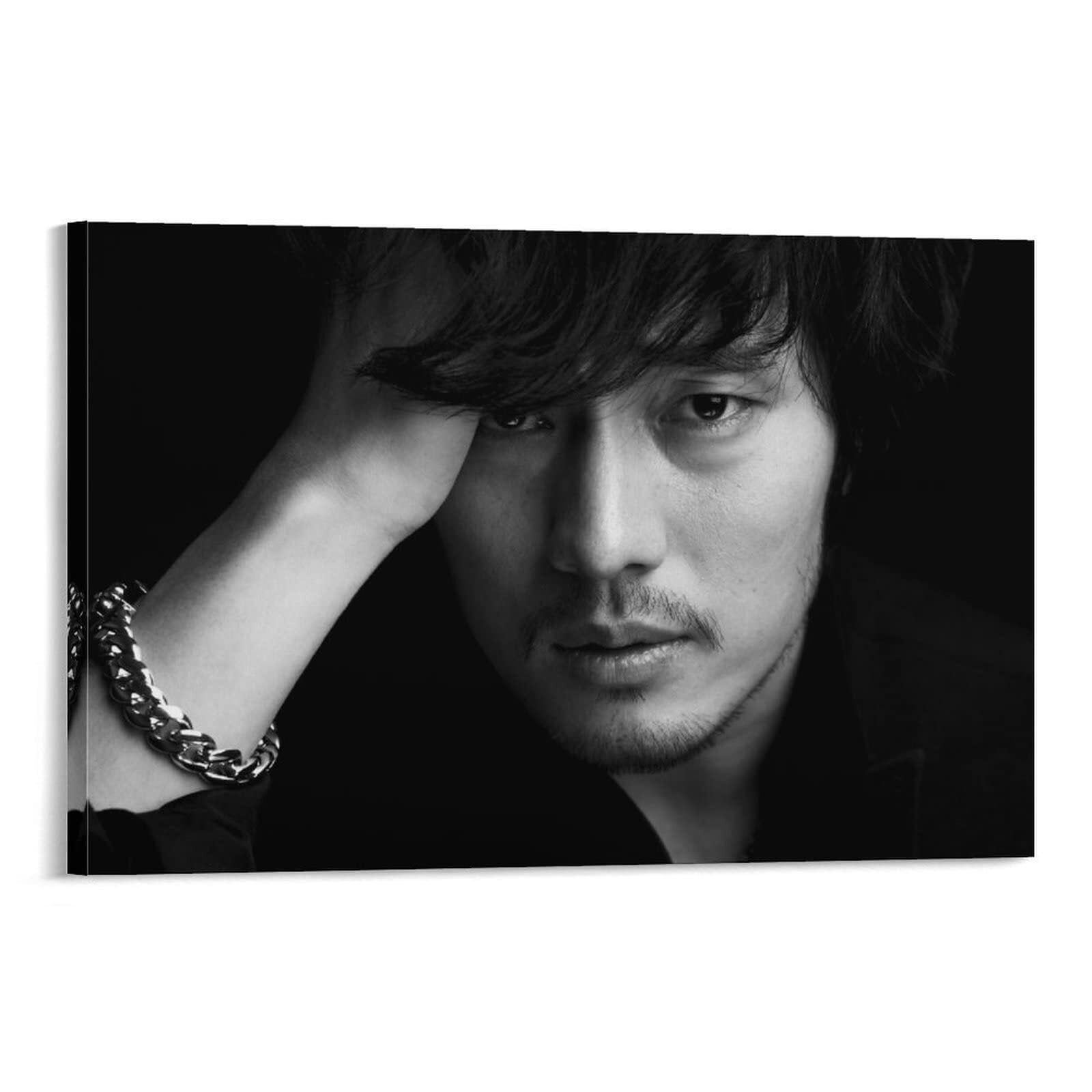 Korean Actor So Ji Subb Canvas Posters Wall Art Bedroom Office Room ...