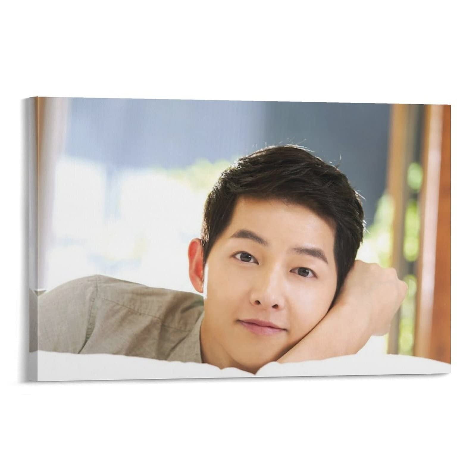 Korean Actor Song Joong-Ki Canvas Poster Bedroom Decor Sports Landscape ...