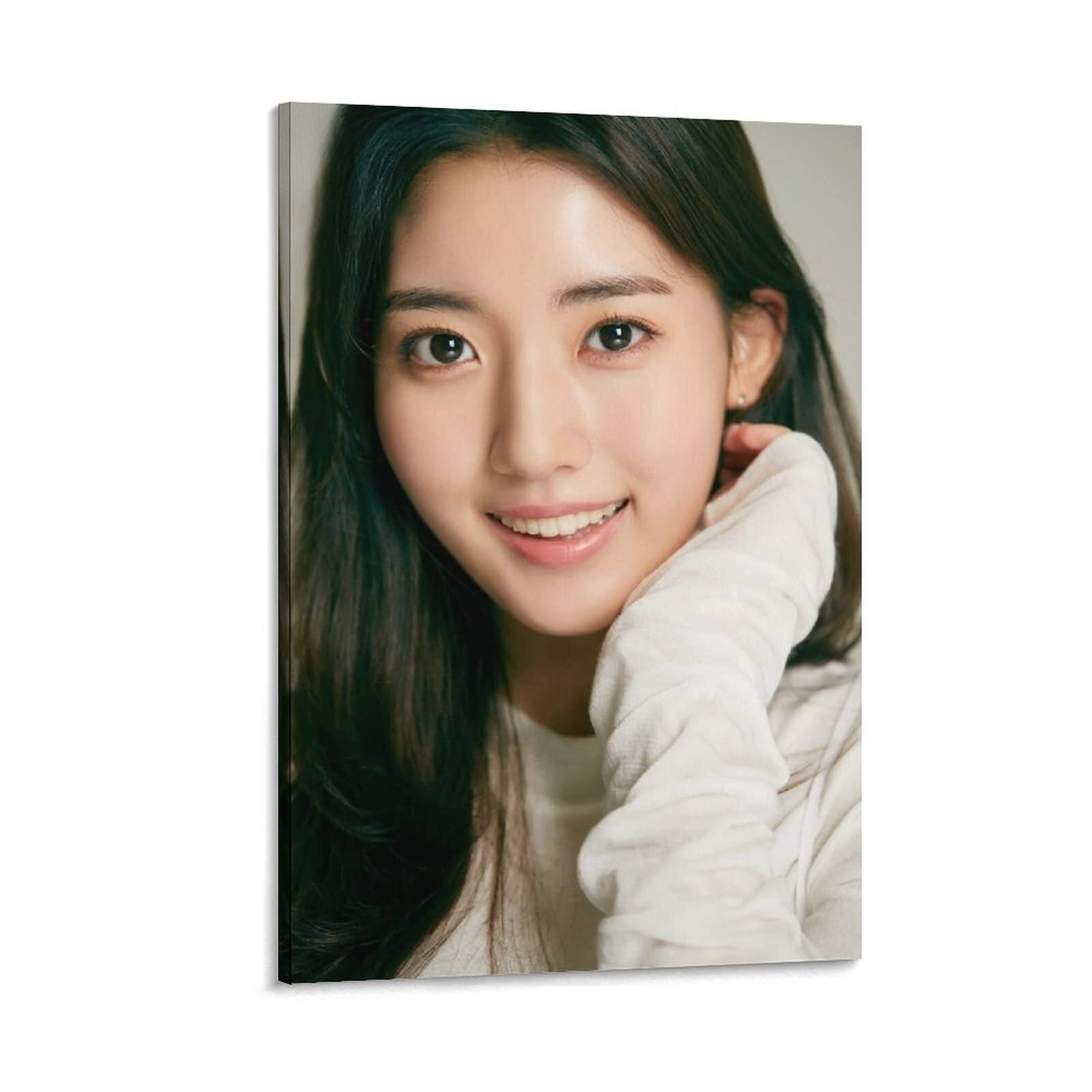 Korean Actress Jung Da Bin Canvas Poster Bedroom Decor Sports Landscape ...