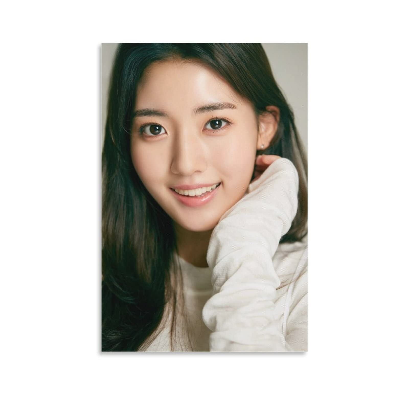 Korean Actress Jung Da Bin Canvas Poster Bedroom Decor Sports Landscape Office Room Decor Gift ...