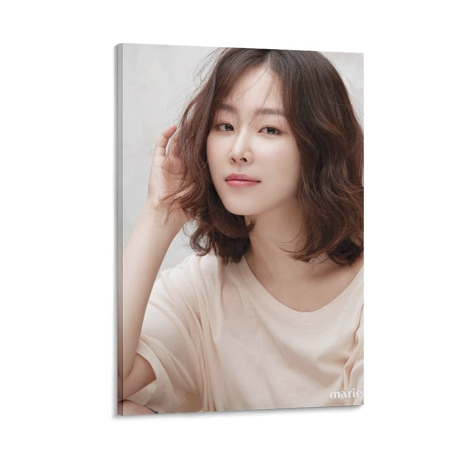 Korean Actress Seo Ji Hye Art-Wall Decoration Poster Family Bar Restaurant Garage Cafe Art Sign ...