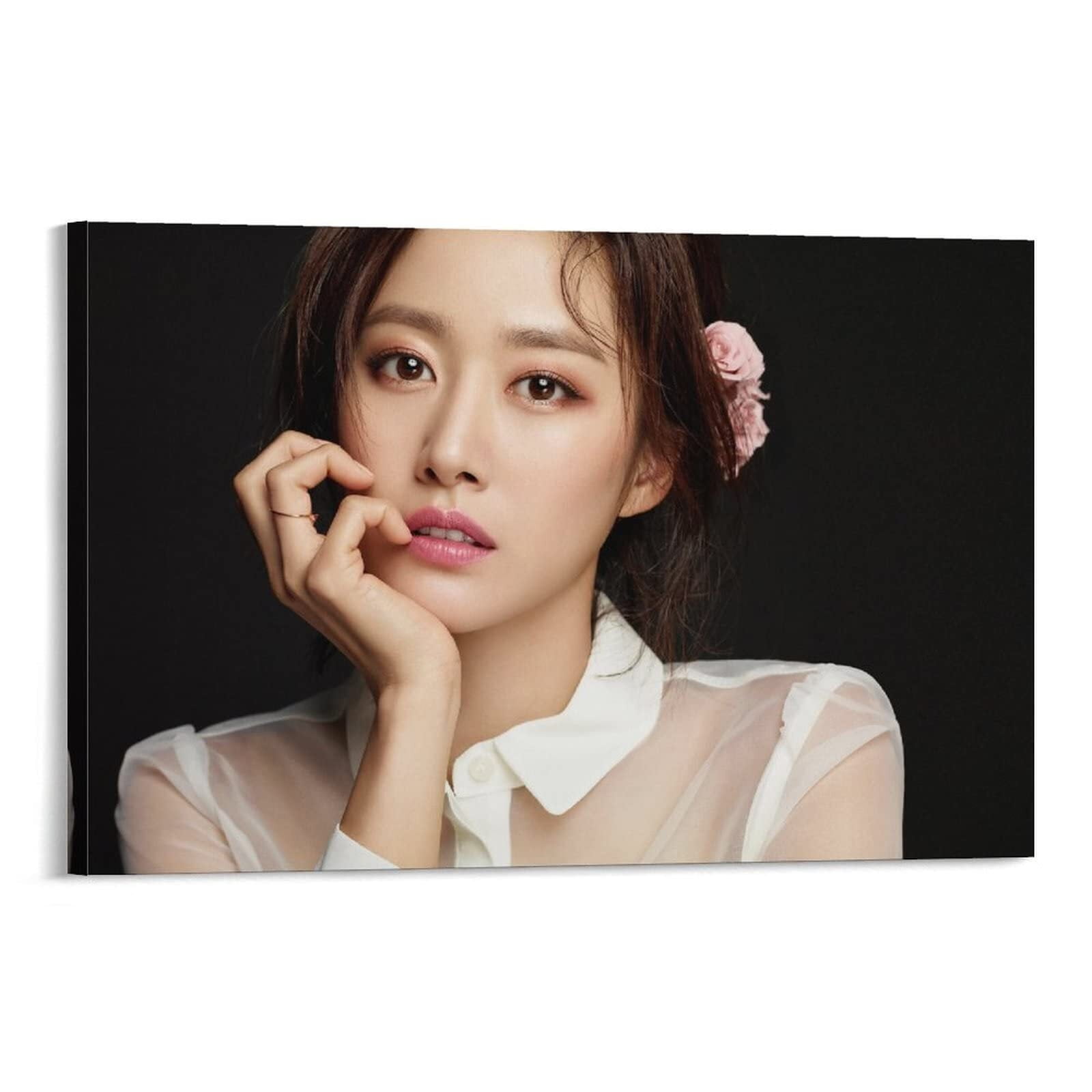 Korean Beauty Actor Jeon Hye Bin Canvas Wall Art Print Poster for Home ...