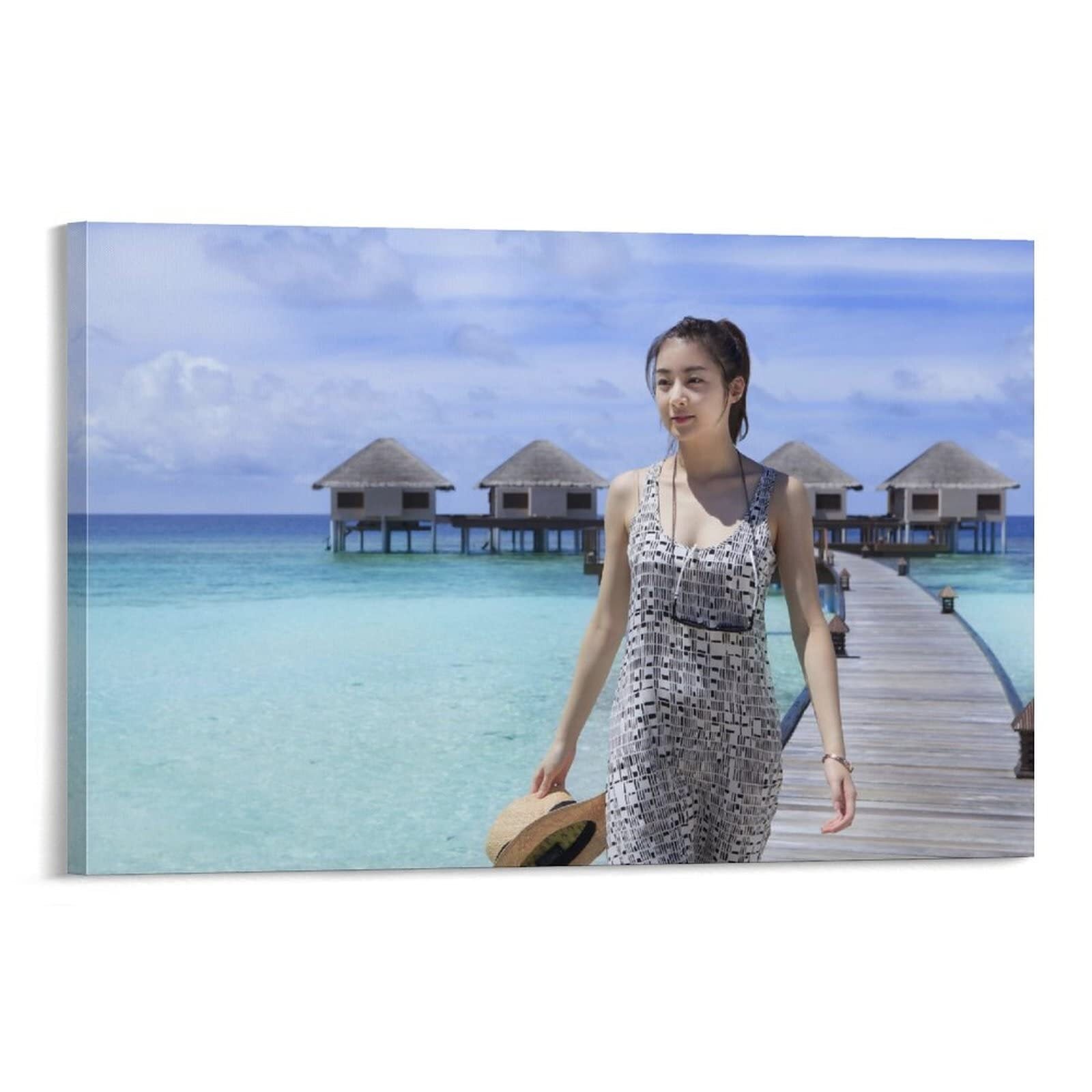 Korean Beauty Actor Kang So-Ra Canvas Posters Wall Art Bedroom Office ...
