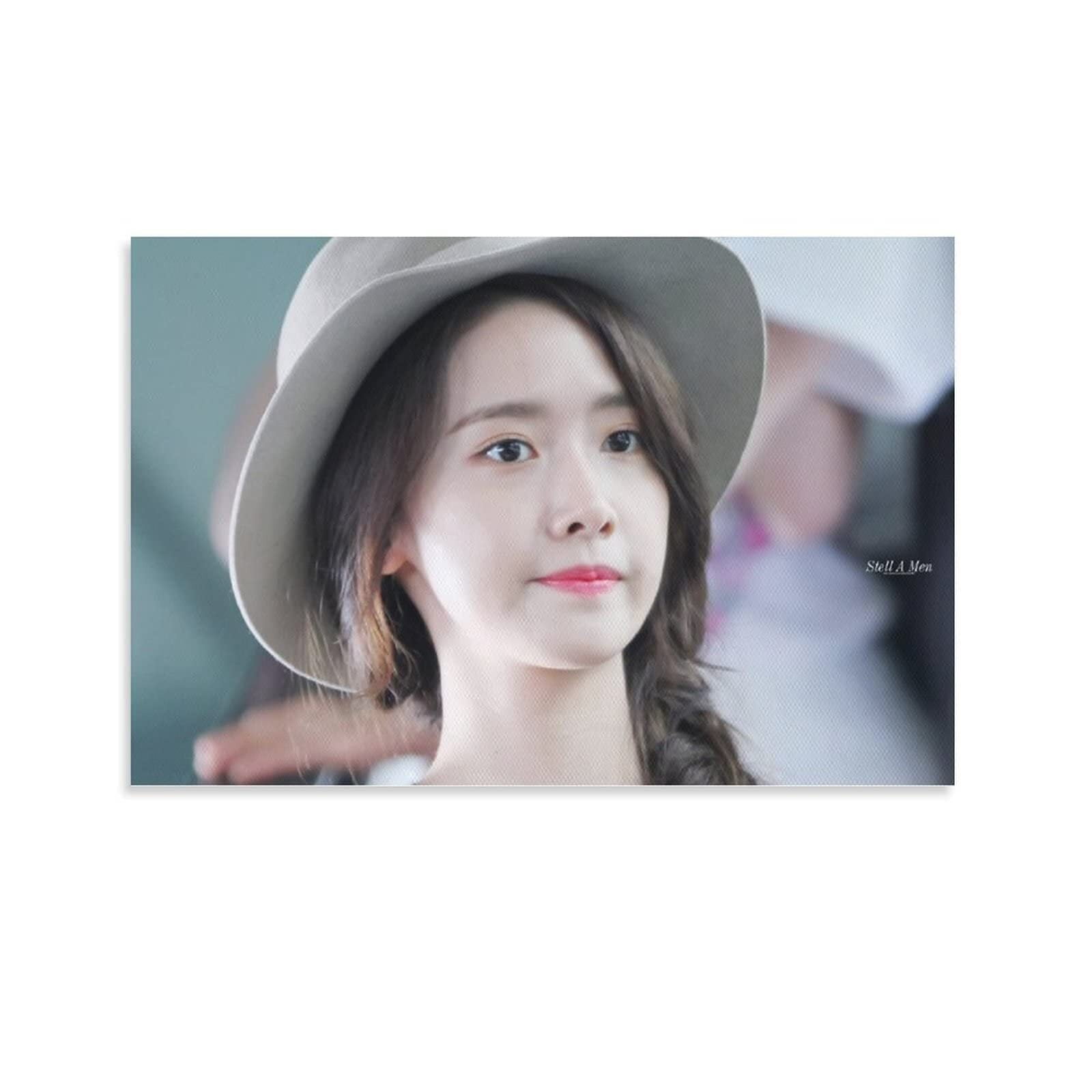 Korean Beauty Actor LIM Yoon-A Canvas Wall Art Poster and Print - Walmart.com