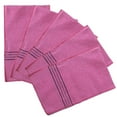 Korean Body Scrub Exfoliating Cloth, 5 Pcs 9.06*5.51 inches Pink Sauna ...