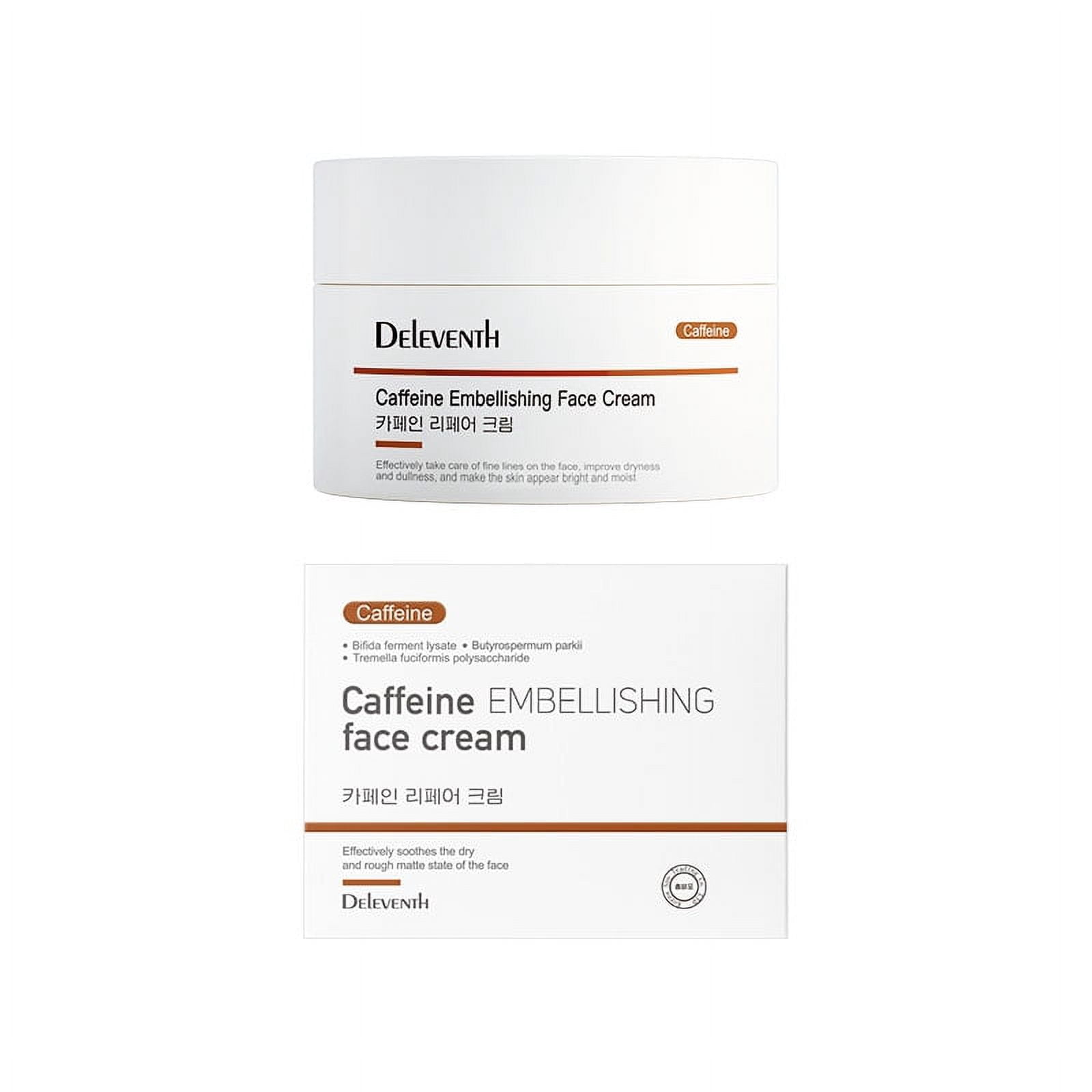 Nourish skin Korean caffeine vitamin E antioxidant, improve dryness and ...