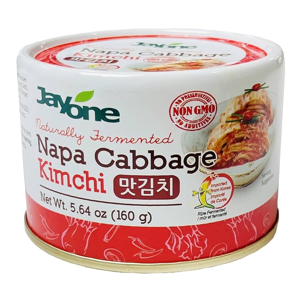Korean Canned Kimchi Non-GMO Napa Cabbage Kimchi Good for Camping 5 ...