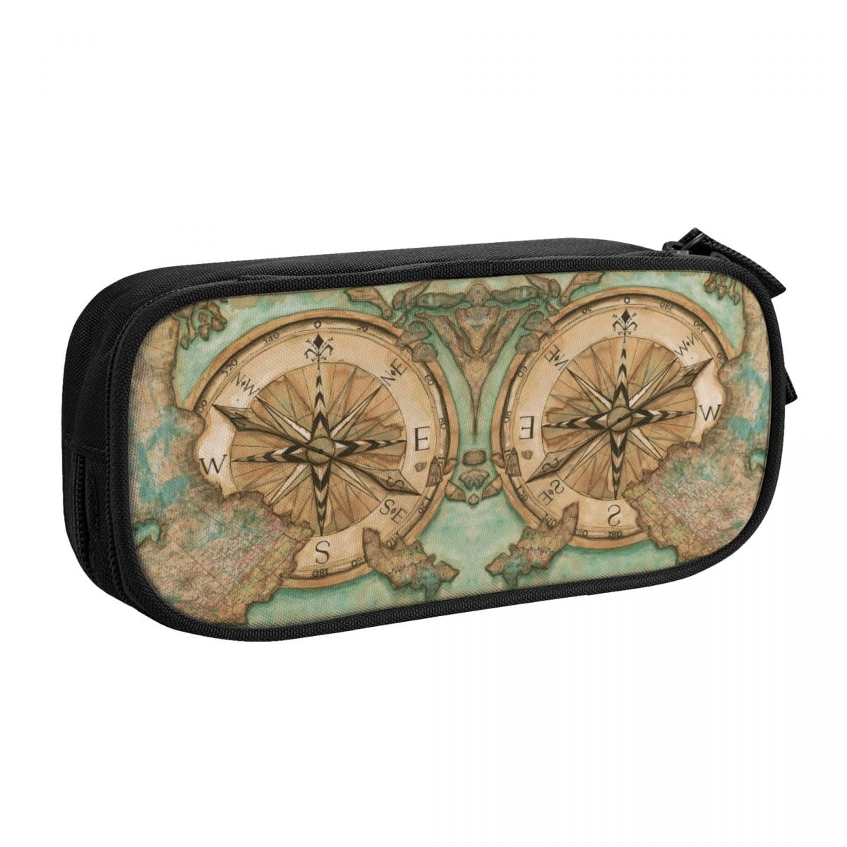 Korean Captain's Compass Pencil Cases for Gilrs Custom l Anchor Sailing ...