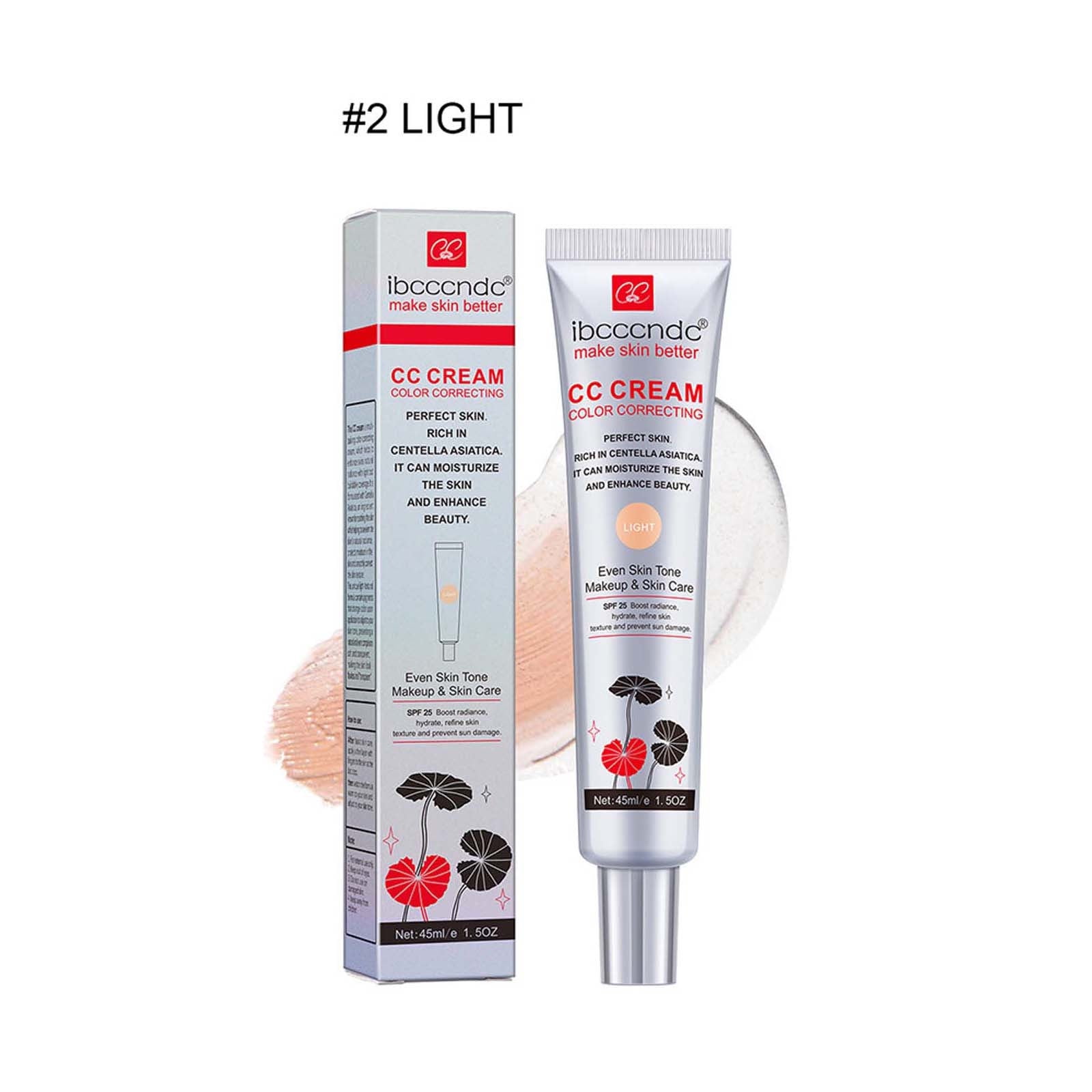 Korean Color Changing CC Cream, Color Change CC Cream, 2 In1 Skincare ...