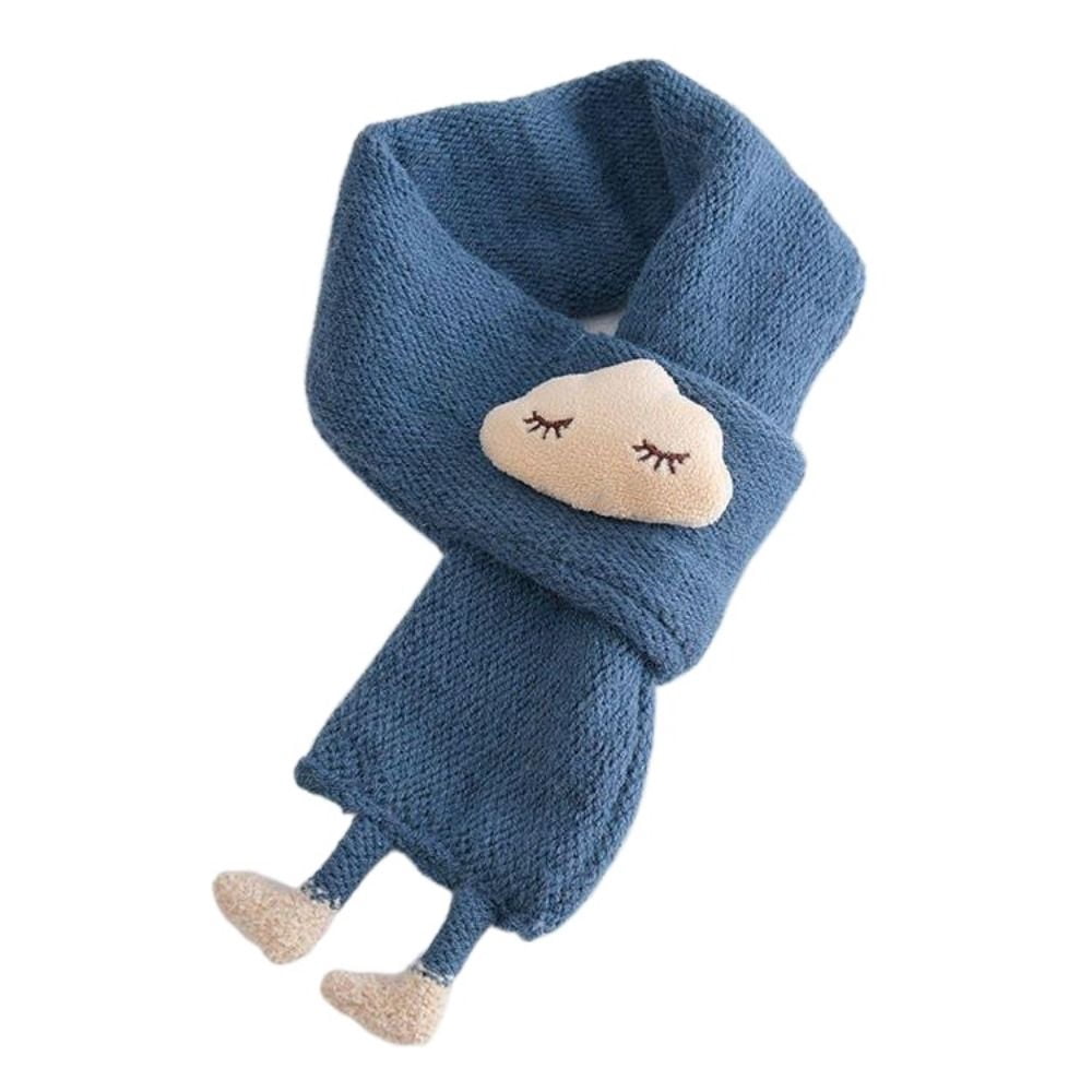 Korean Cute Cartoon Clouds Children's Scarf Winter Baby Neck Guards ...