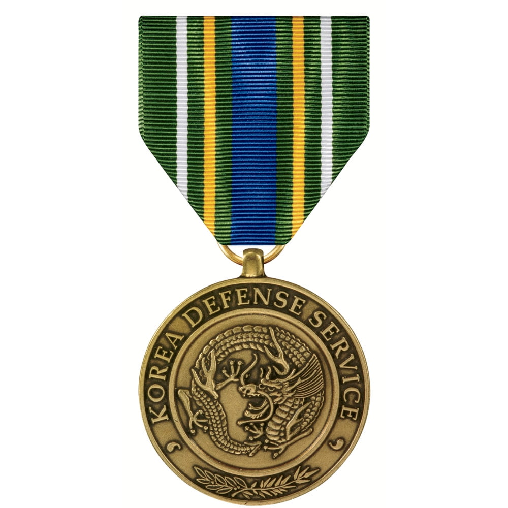 Medals of America Korean Defense Service Medal Full Size, Military ...
