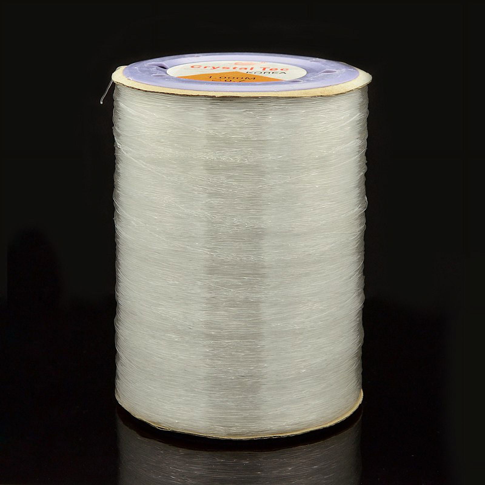 Korean Elastic Crystal Thread For Jewelry Making Clear 1mm about 546.8 ...