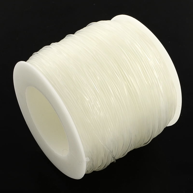 Korean Elastic Thread Clear 1.0mm about 109.36 yards(100m)/roll ...