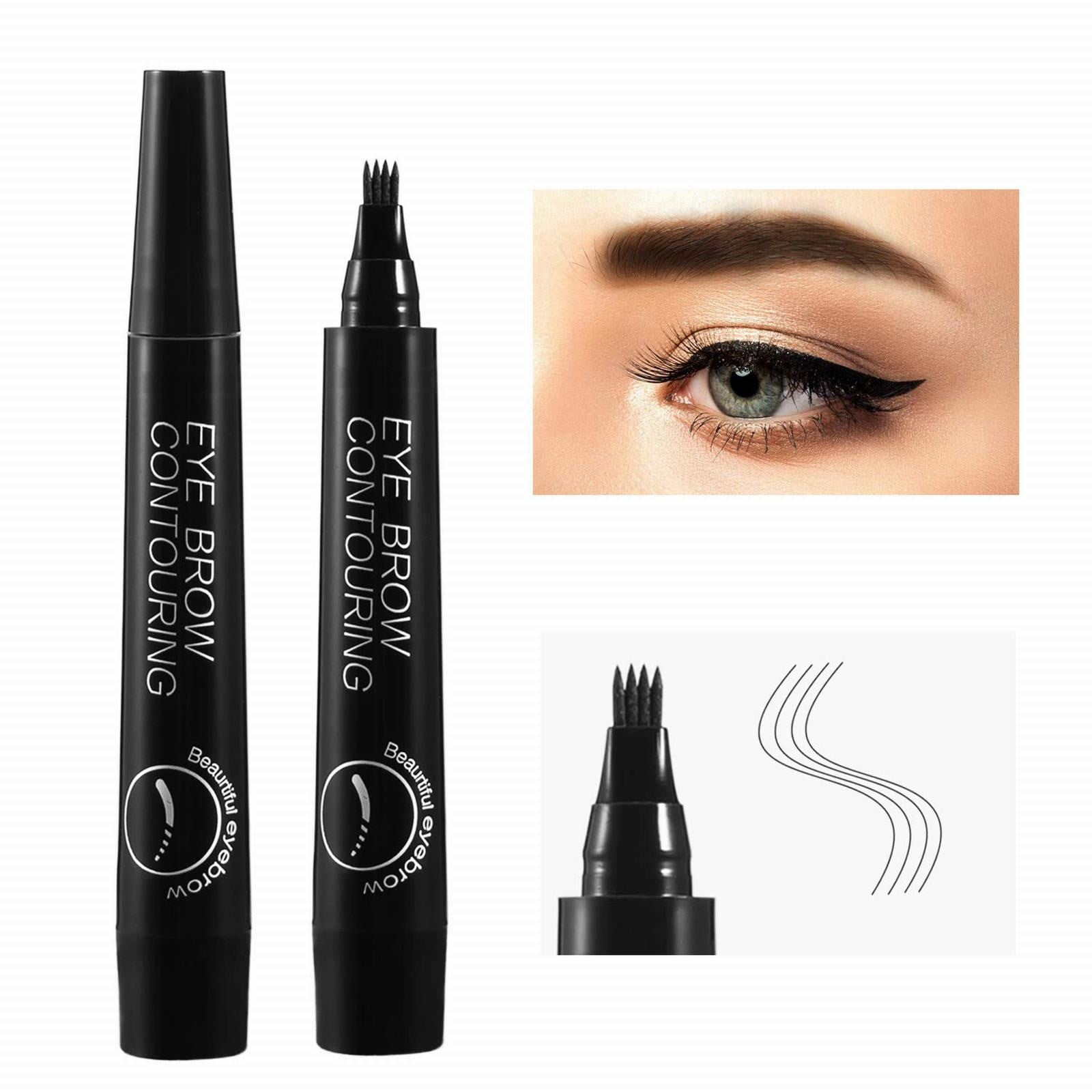 Korean Eyebrow Pencil Eye Brows Eyebrow Sticker Brow Liner Light ...