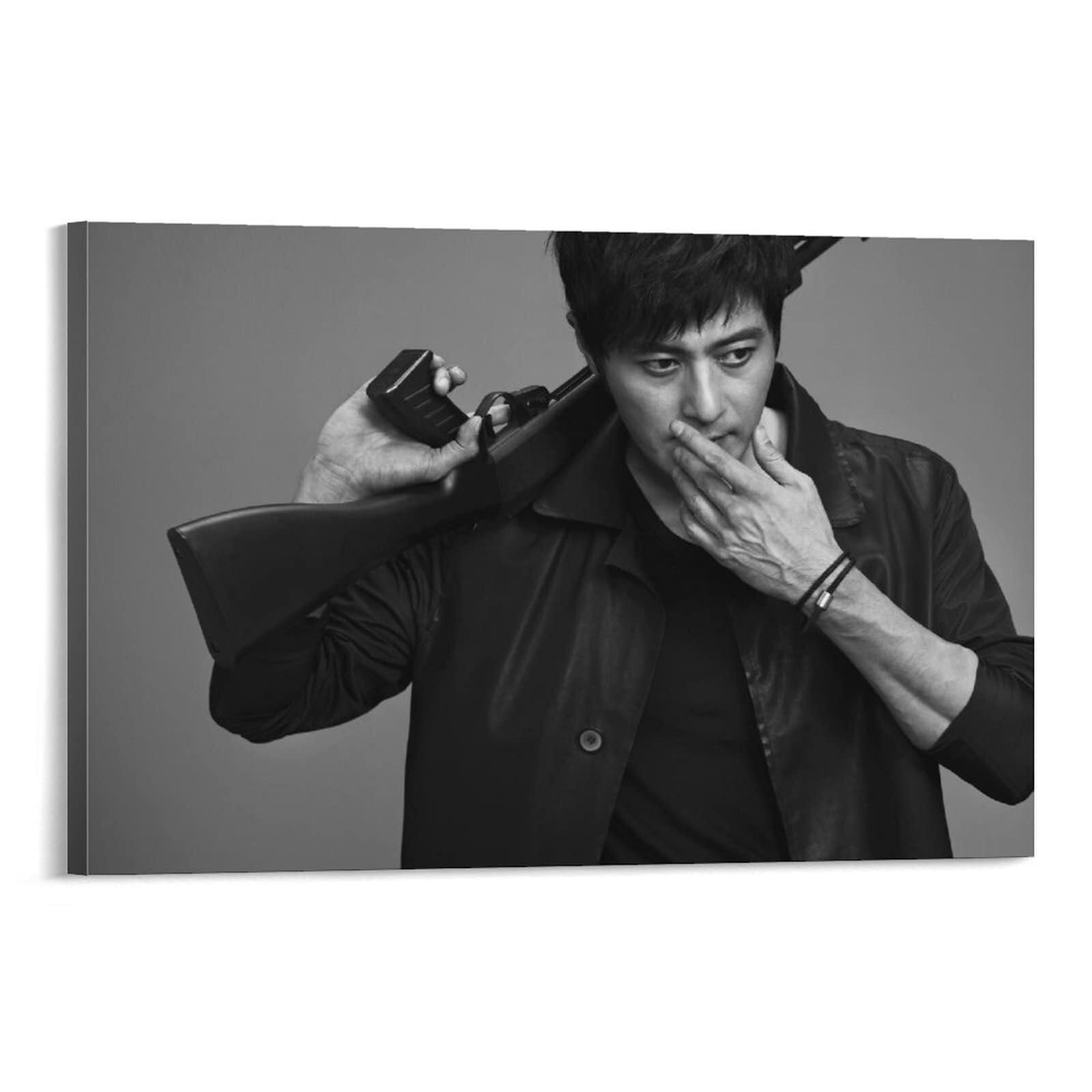 Korean Famous Male Star Jang Dong-Gun Canvas Posters Wall Art Bedroom ...
