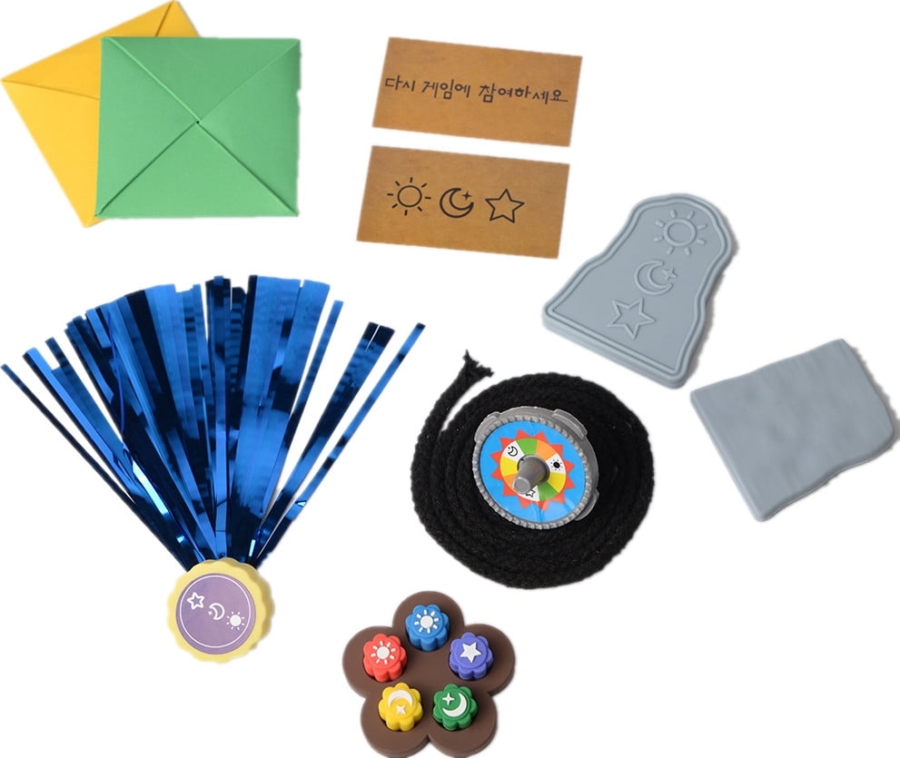 Korean Folk Game Set (Korean Traditional Play Game) Family Travel Games ...