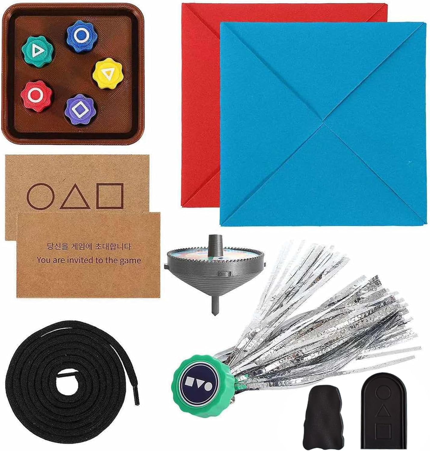 Korean Folk Game Set-Korean Traditional Play Game Set Including Hand ...