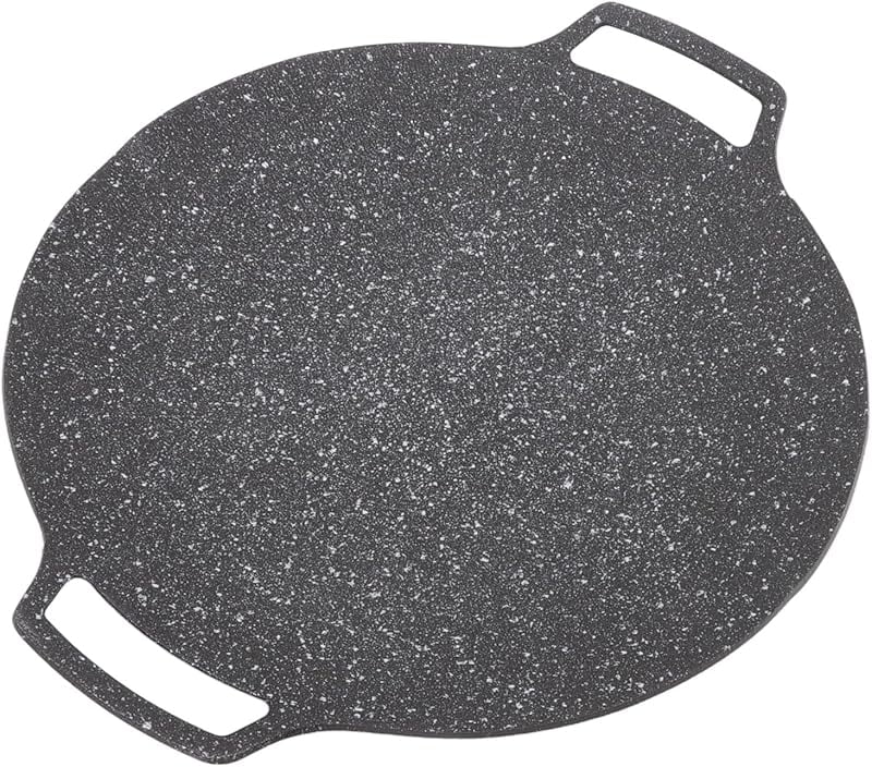 Korean Grill Pan,11.8inch Nonstick Round Griddle Grill Pan for Korean ...