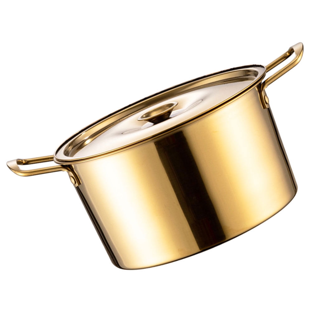 Korean Instant Noodle Pot Pans Ramen Bowls Lidded Soup Pot Ramen Pot ...