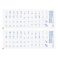 Korean Keyboard Stickers PC Keyboard Stickers Transparent Background ...