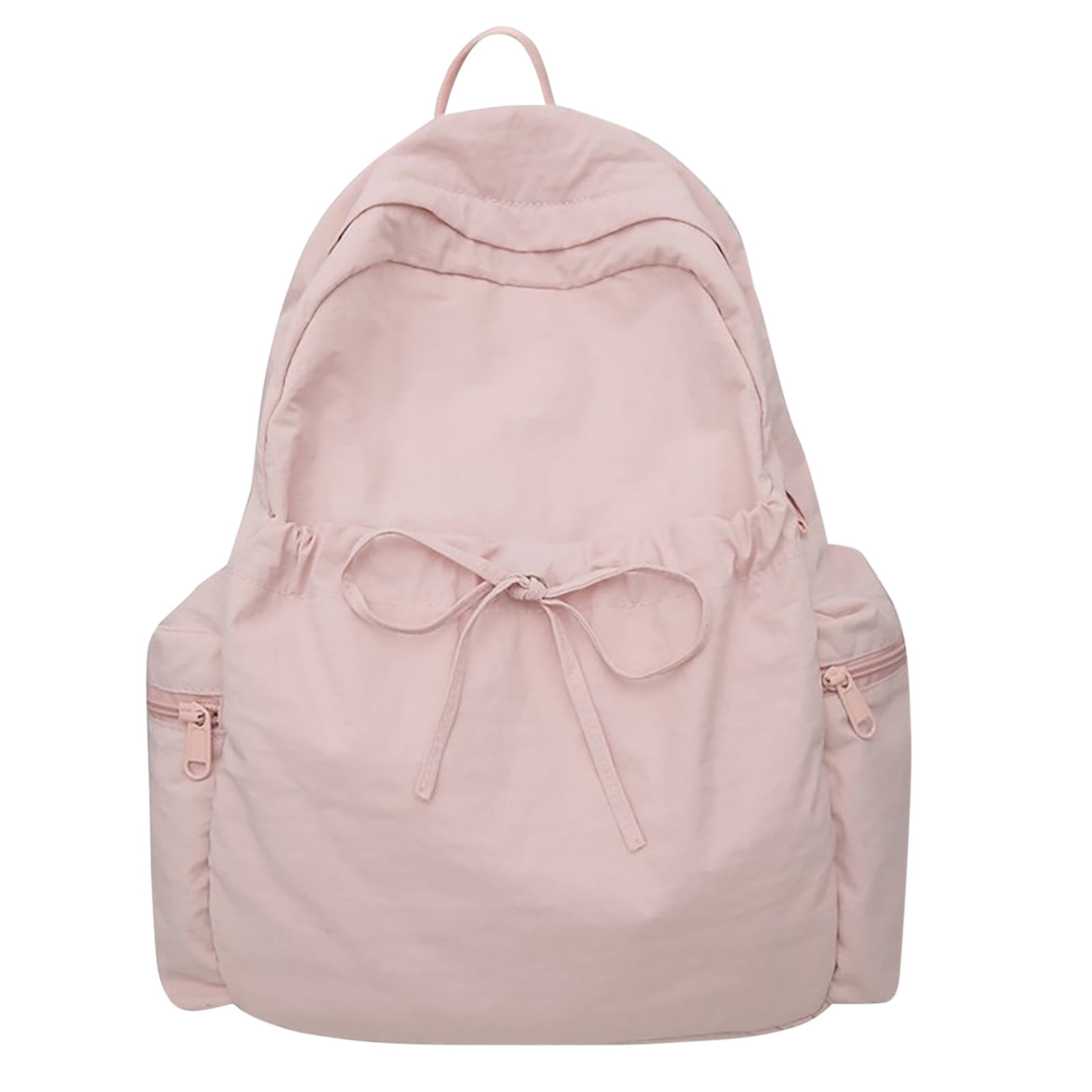 Korean Lightweight Nylon Backpack Japanese Forest Drawstring Student ...