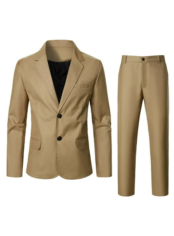 Mens Slim Fit Korean Suits