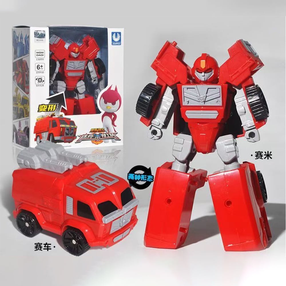 Korean Mini Force Transformation Robot Toys Action Figures MiniForce X ...