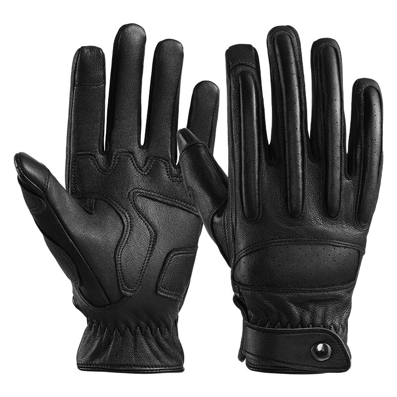 Korean Motorcycle Gloves Summer Touchscreen Shock Absorption Breathable ...