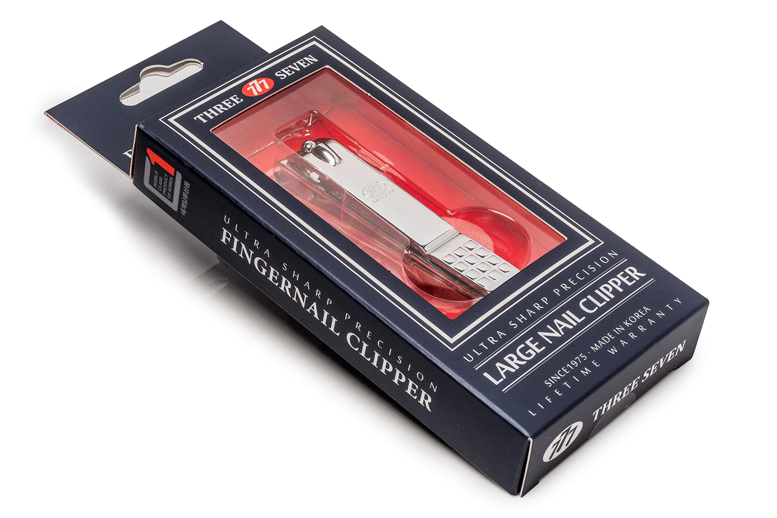 Korean Nail Clipper! World No. 1. Three Seven (777) Ultra Sharp Sturdy ...