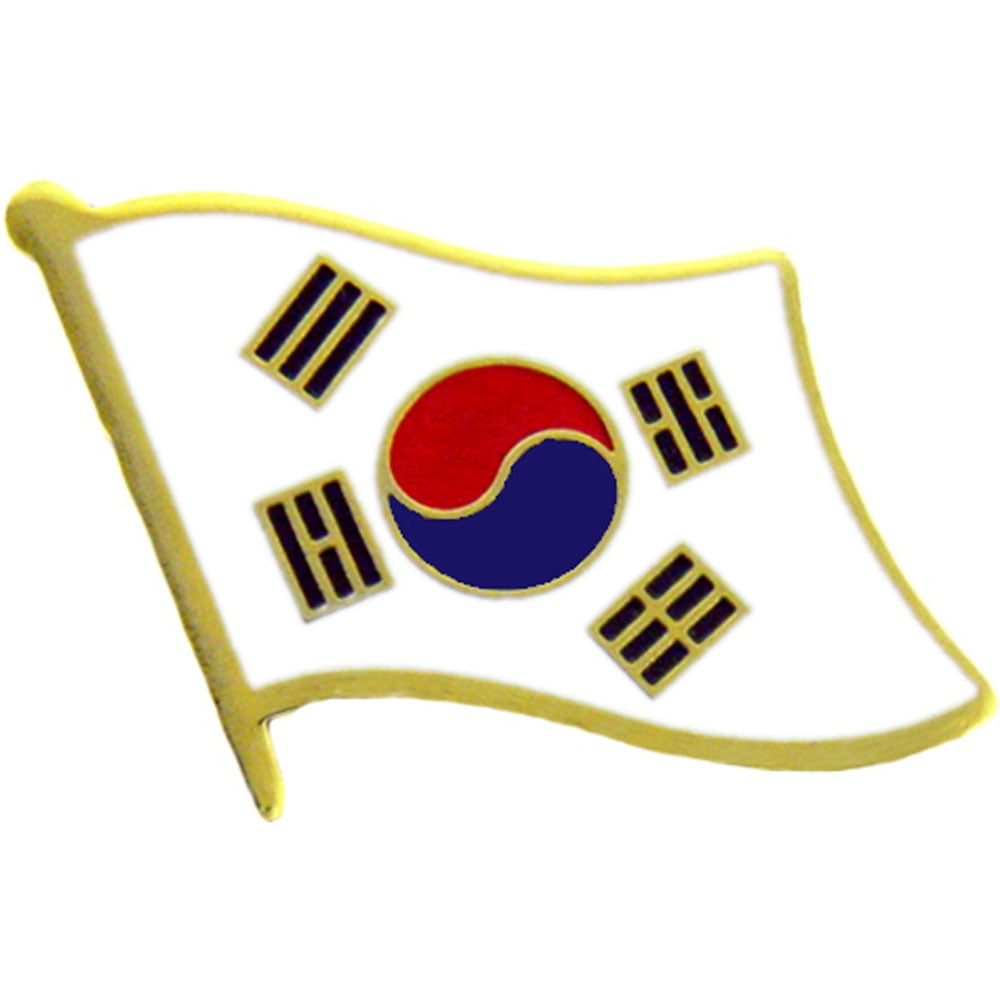 Korean National Flag Lapel Pin - Officially Licensed Originals ...