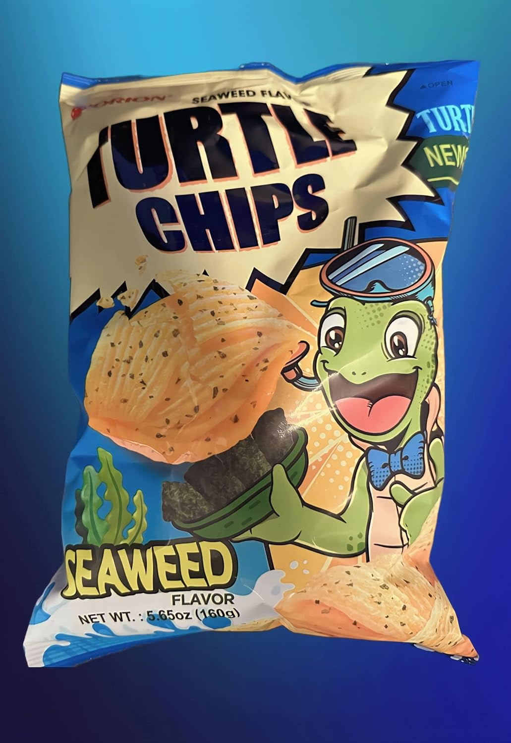 Korean New Four Layers Turtle Chip Corn Soup Flavor 160g - Walmart.com