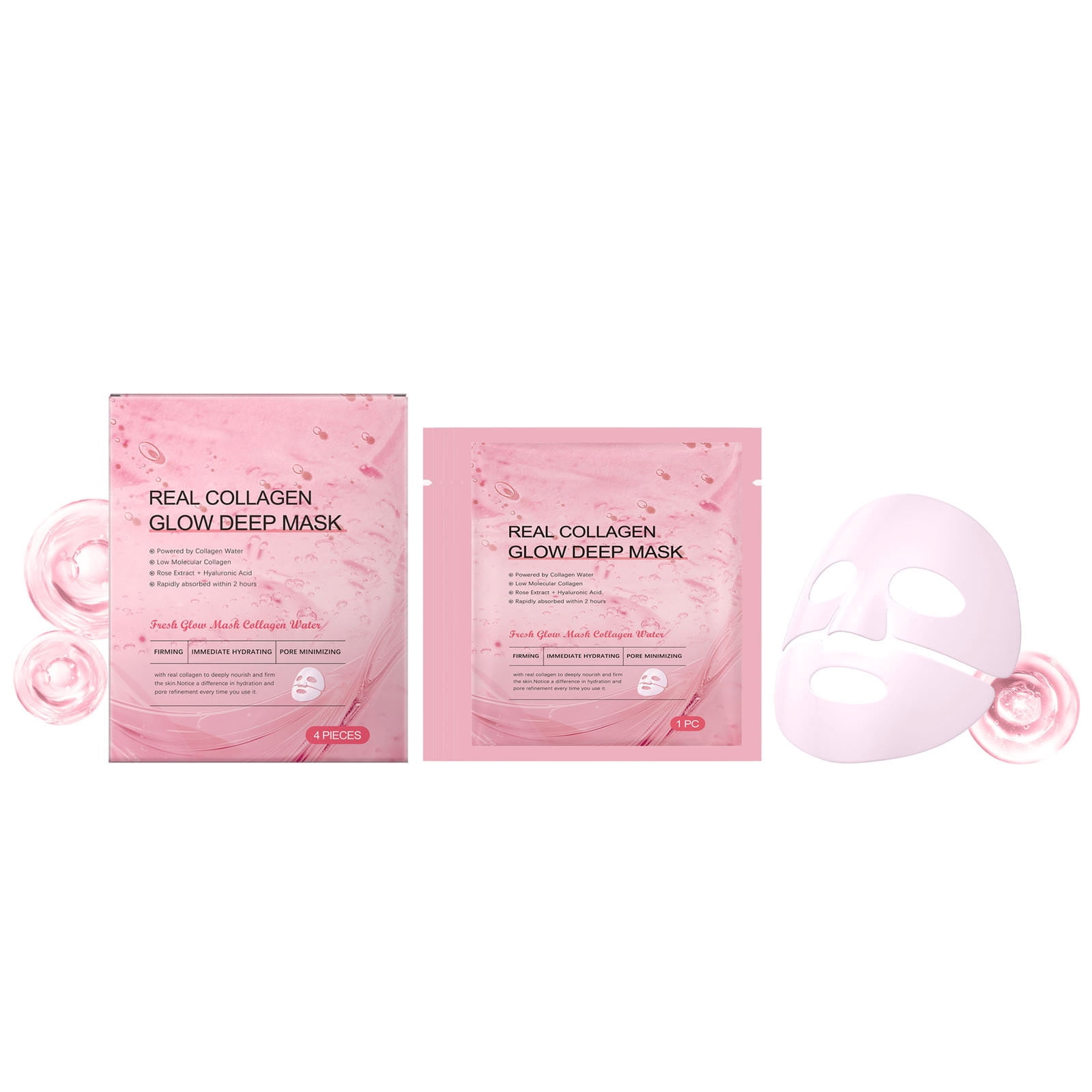 Korean Overnight Collagen Face Mask - Skin Face Mask for Deep ...