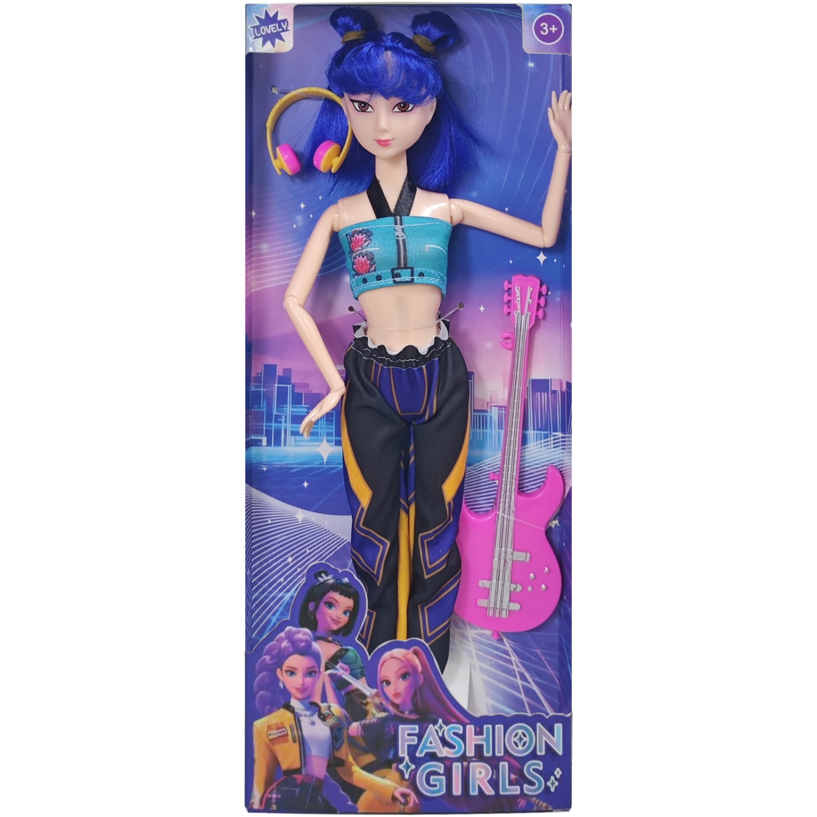 Korean POP Idol Action Figures Set, Korean Idol Movie hun-ters ...