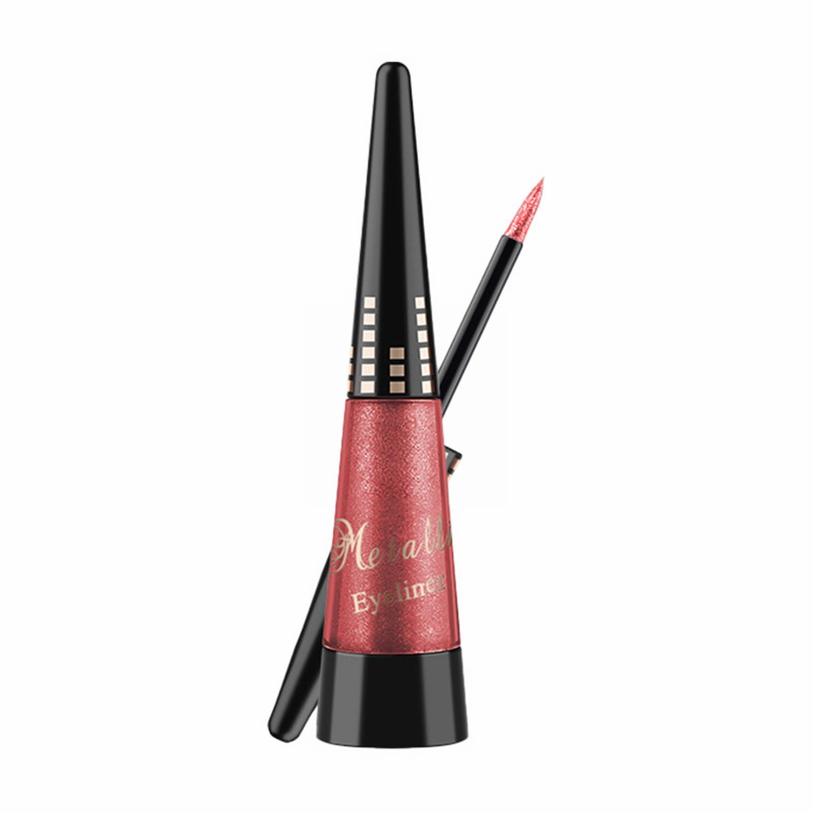 Korean Pencil Eyeliner Colored Makeup Waterproof Eye Liner Glitter ...