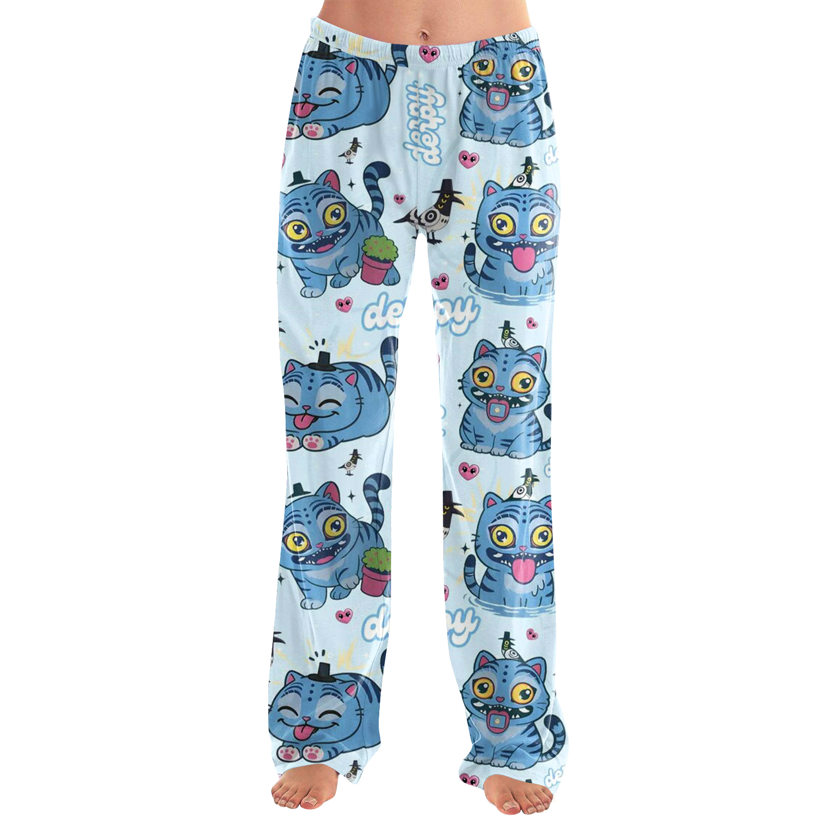 Korean Popular Girl Group's Printed Pajama Pants-Hunterx Spider Print ...