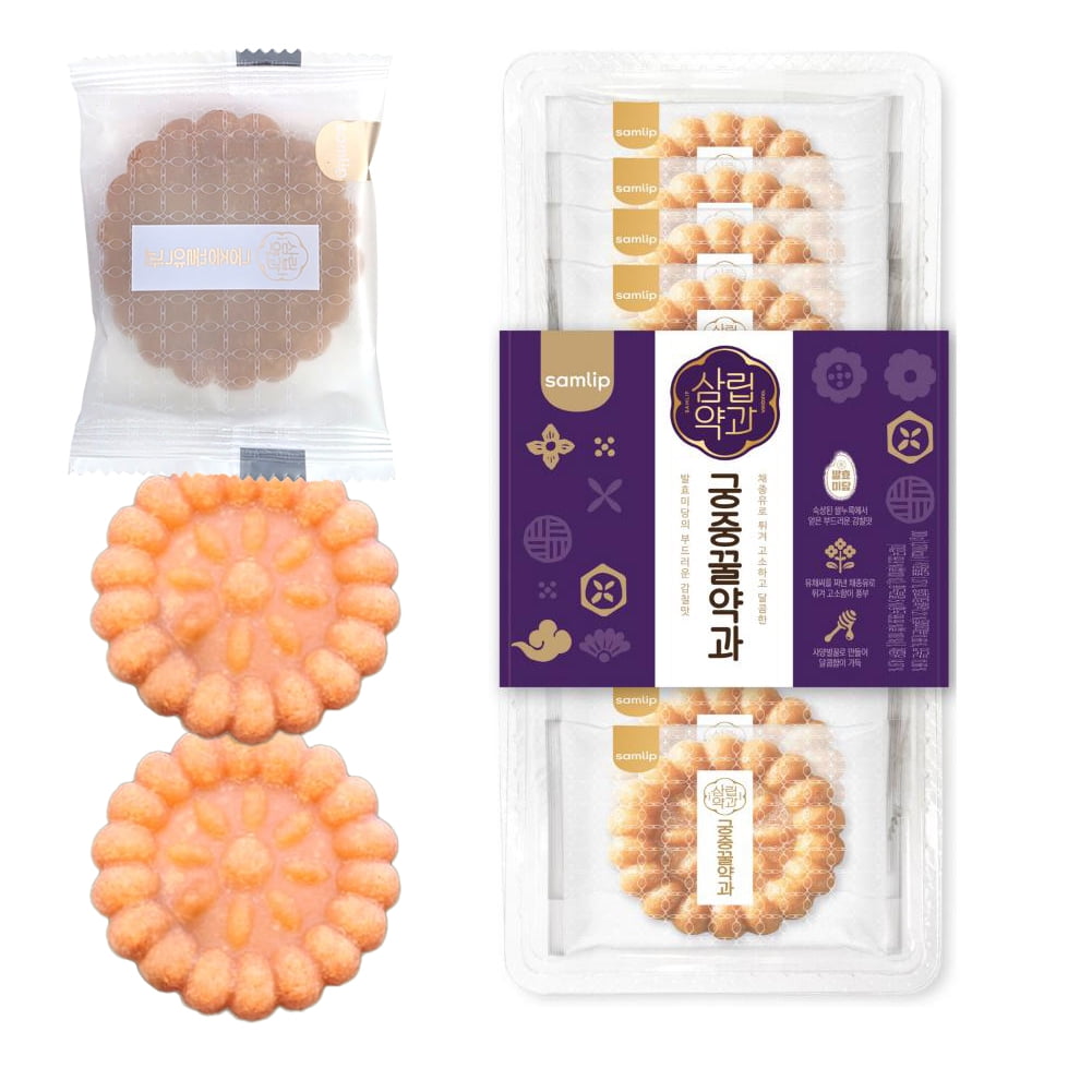 Korean Premium Deep Fried Honey Cookie Korean Sweet Cakes Yakgwa ...