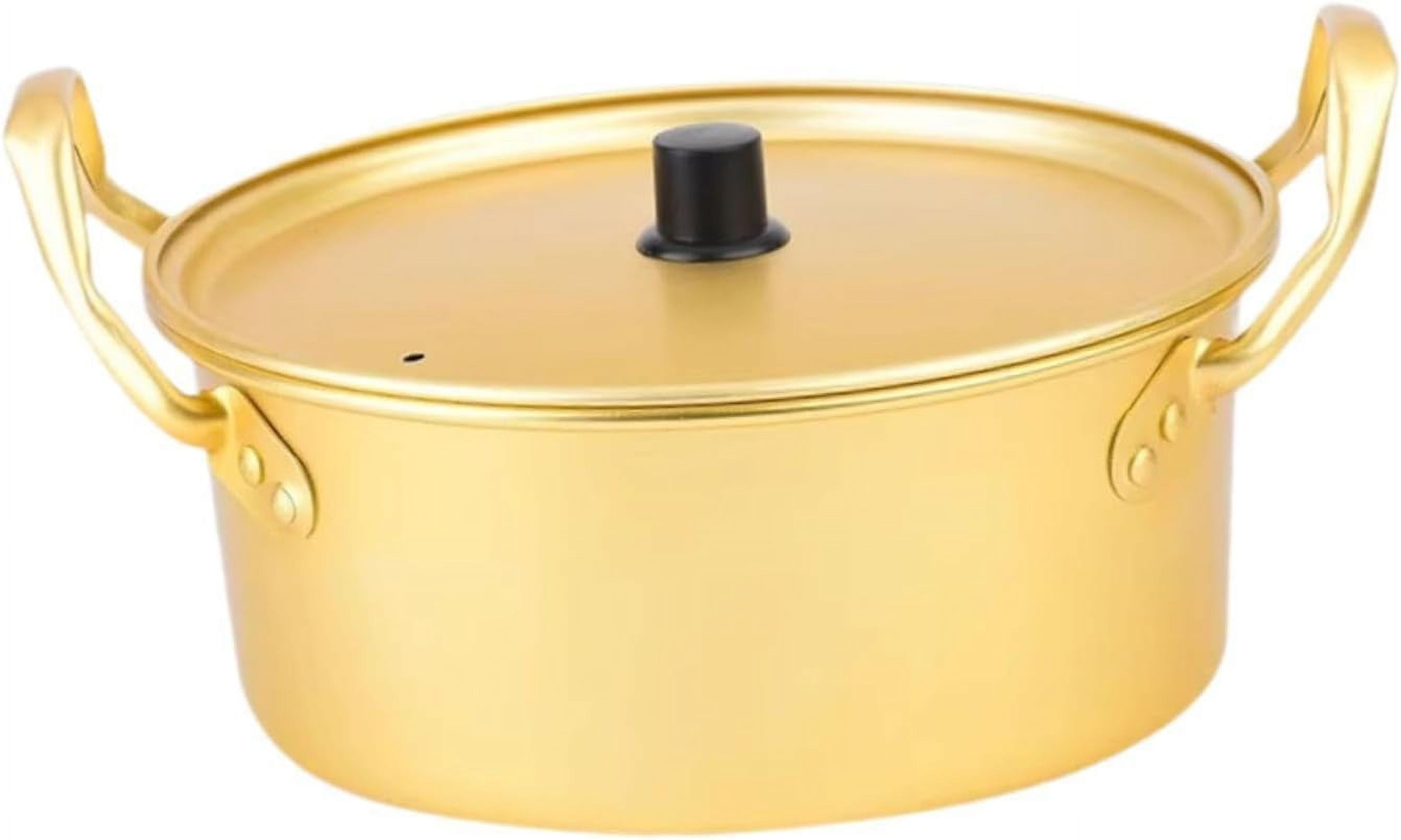 Korean Ramen Pot Kimchi Soup Pot Multipurpose Kitchen Cookware Aluminum ...