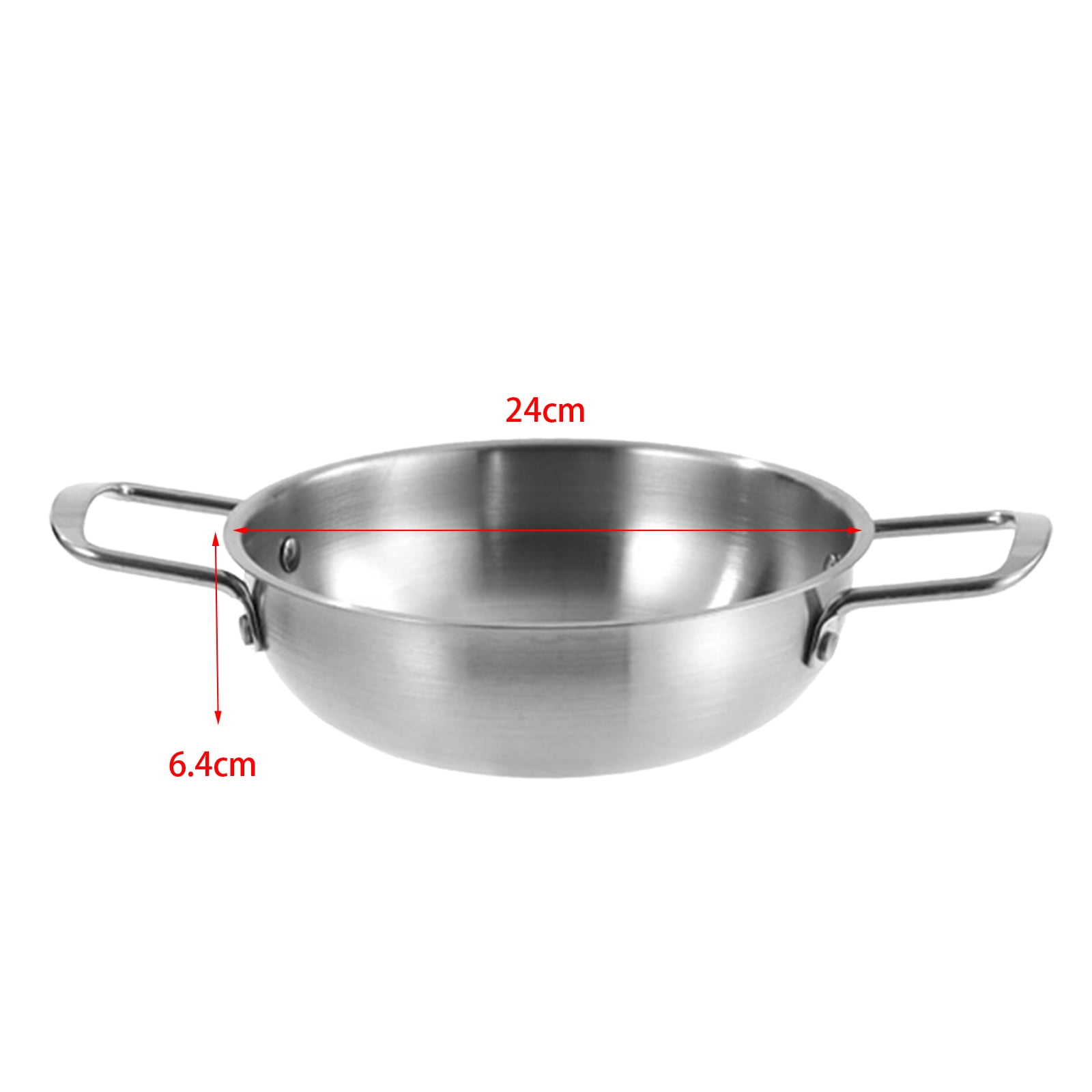 Korean Ramen Pot Multipurpose Fast Heating Double Ear Stockpot Pan Dry ...