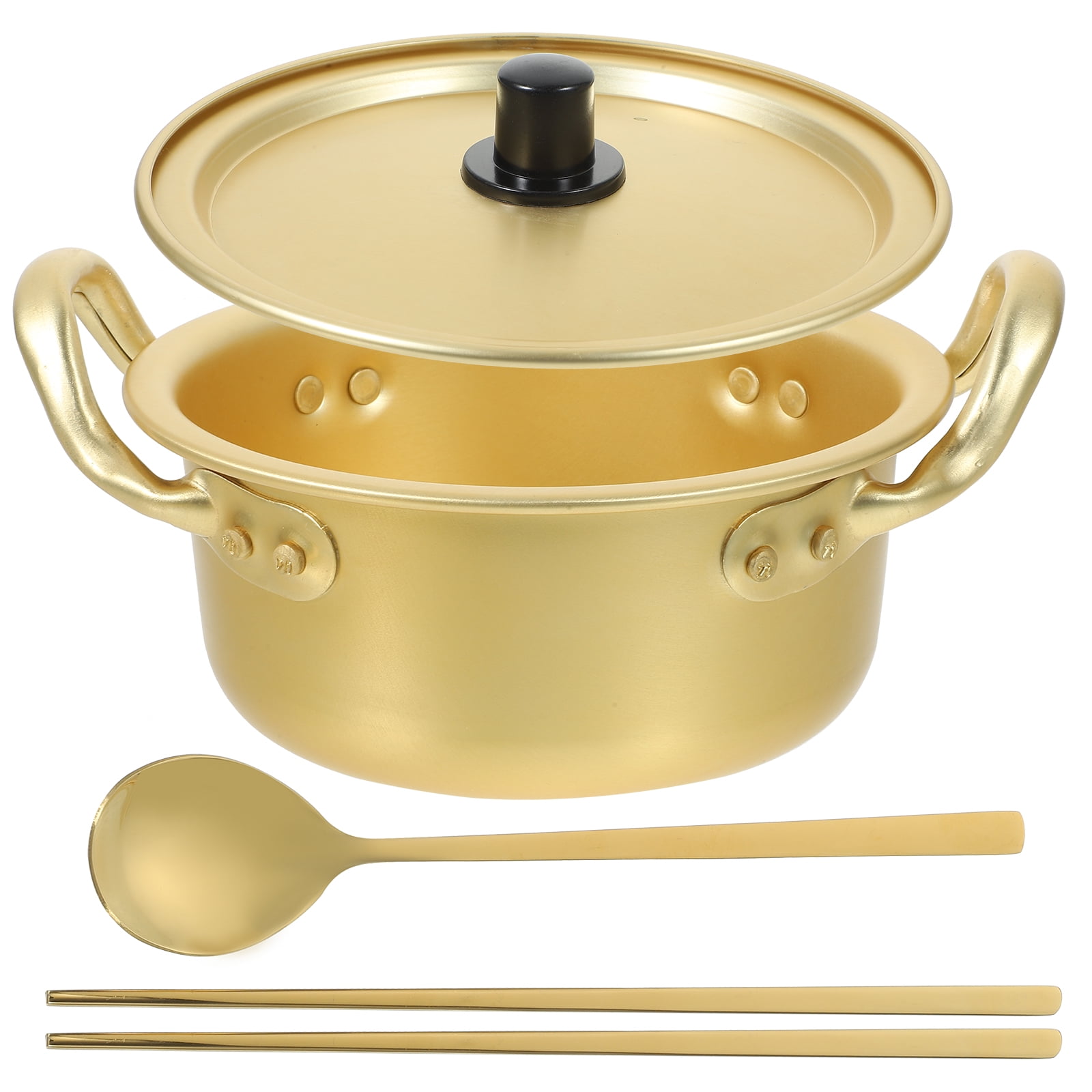 Korean Ramen Pot Ramen Cooker Aluminum Korean Pot Ramyun Pot With Lid ...