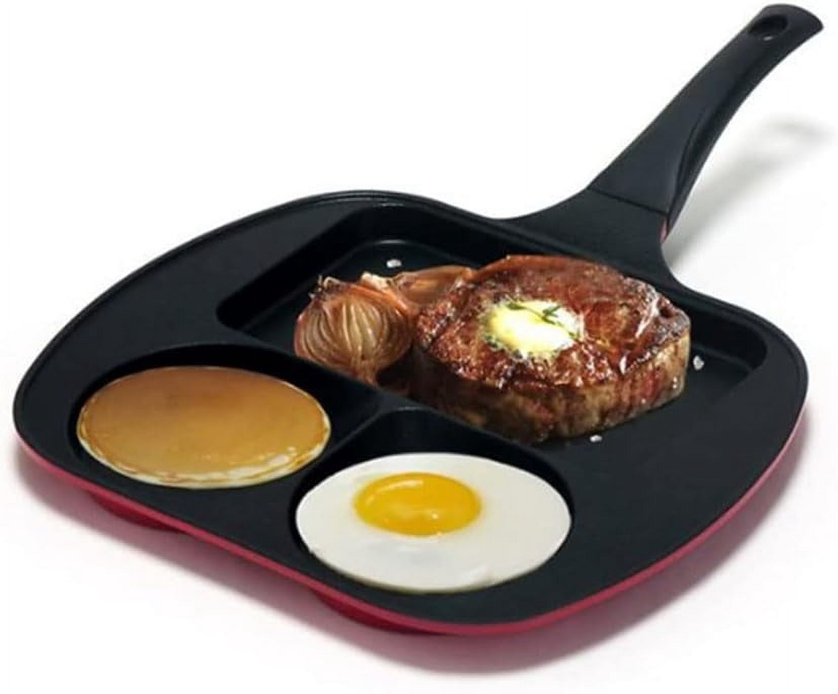 Korean Rectangular Multi-Egg Pan 3-Column Frying Pan - Walmart.com