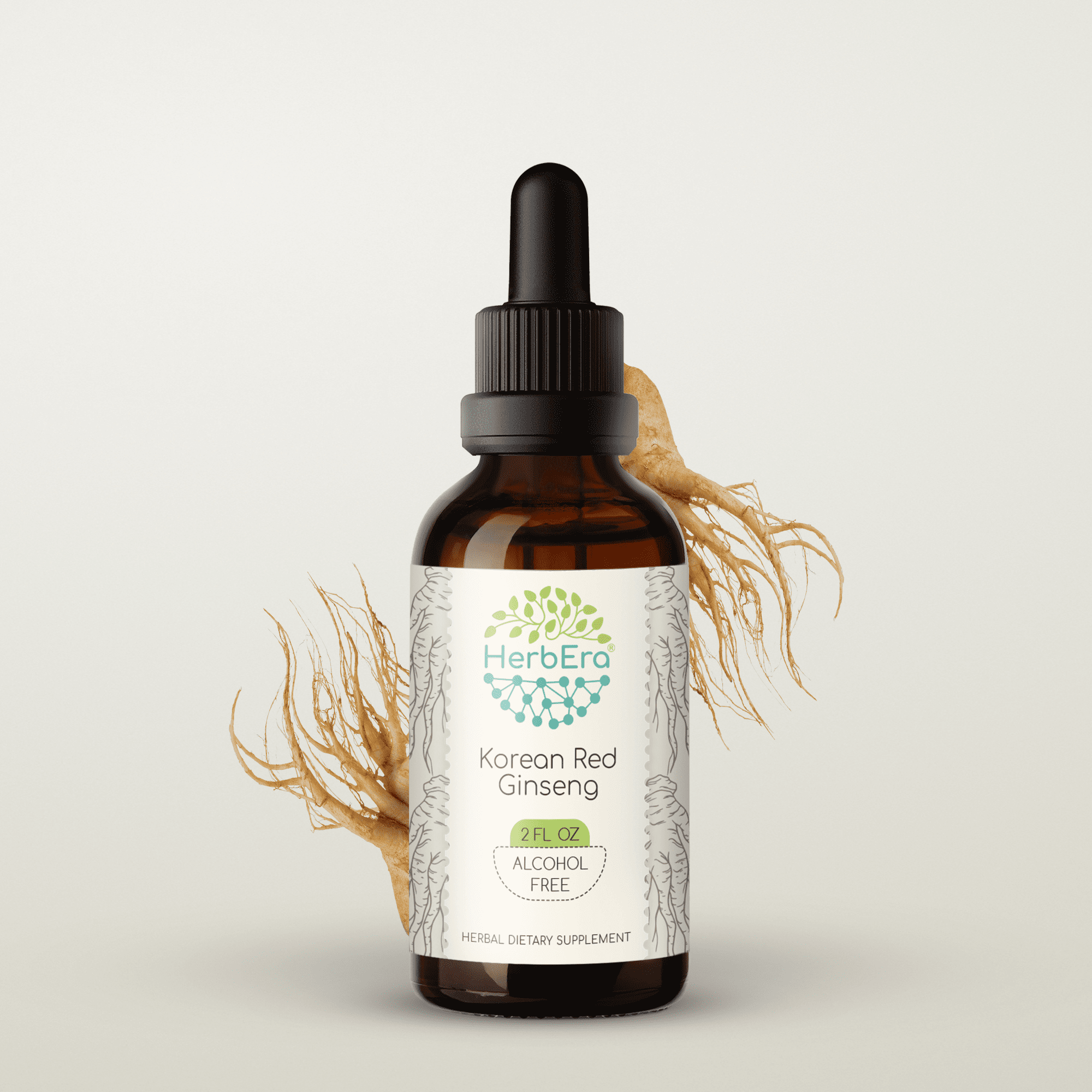 Korean Red Ginseng Alcohol-FREE Herbal Extract Tincture, Super ...