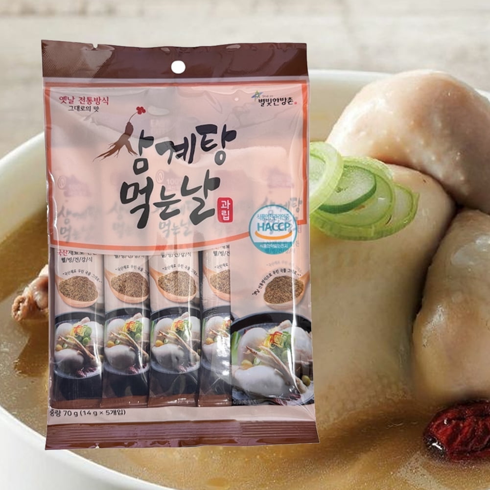 Korean Samgyetang Powder Chicken Soup Rice Vegetable Extract Powder ...
