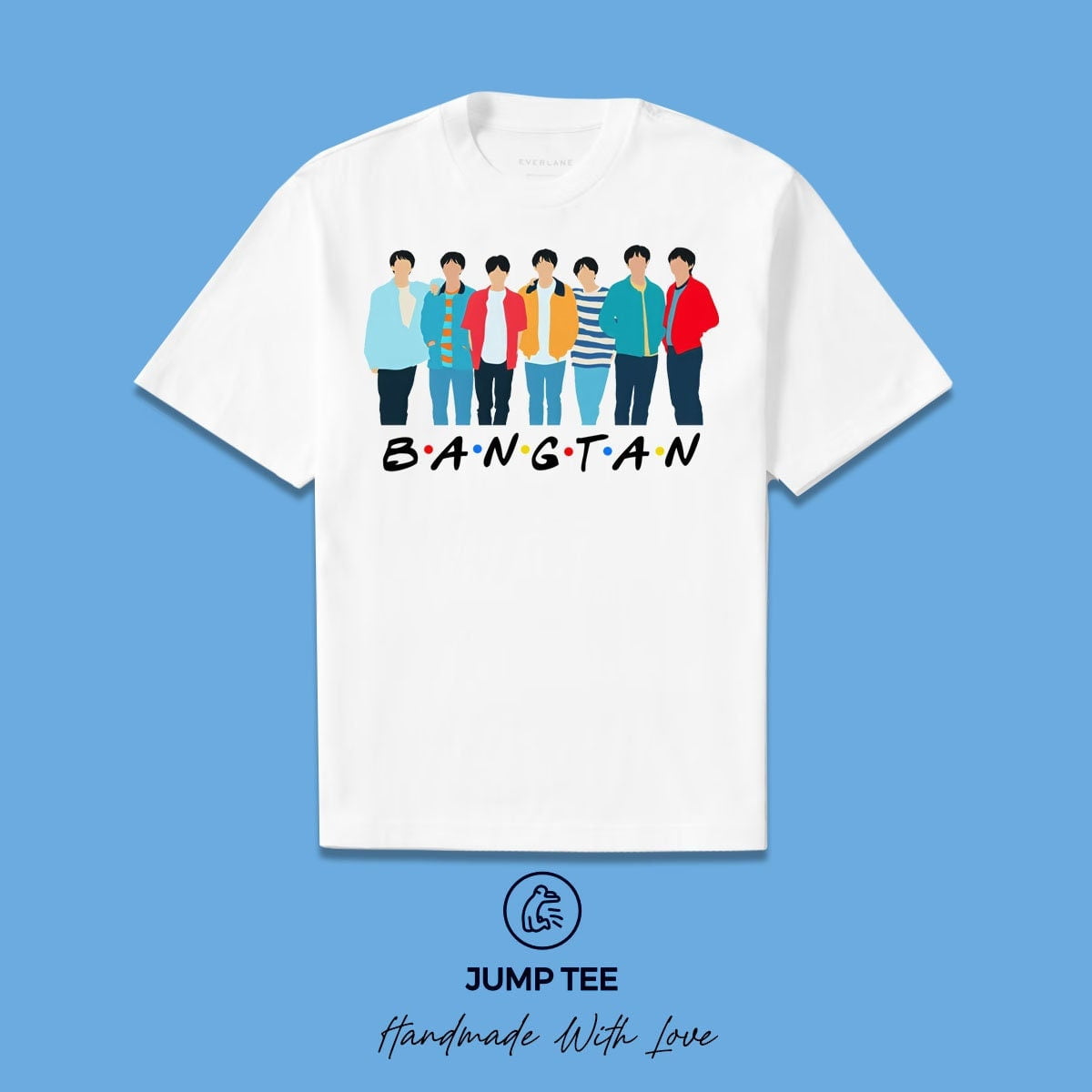 Korean Shirt, Kpop Shirt, korean Members, Jungkook, Rap Monster ...