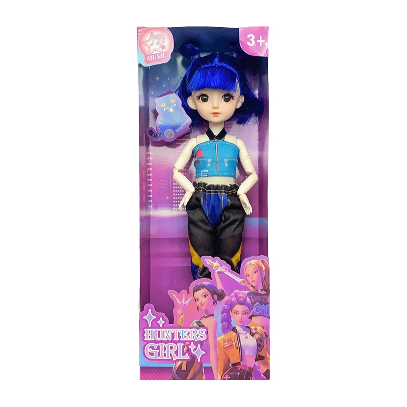 Korean Singer Group Doll Set Fashion Singer Doll, hun-ters Action ...