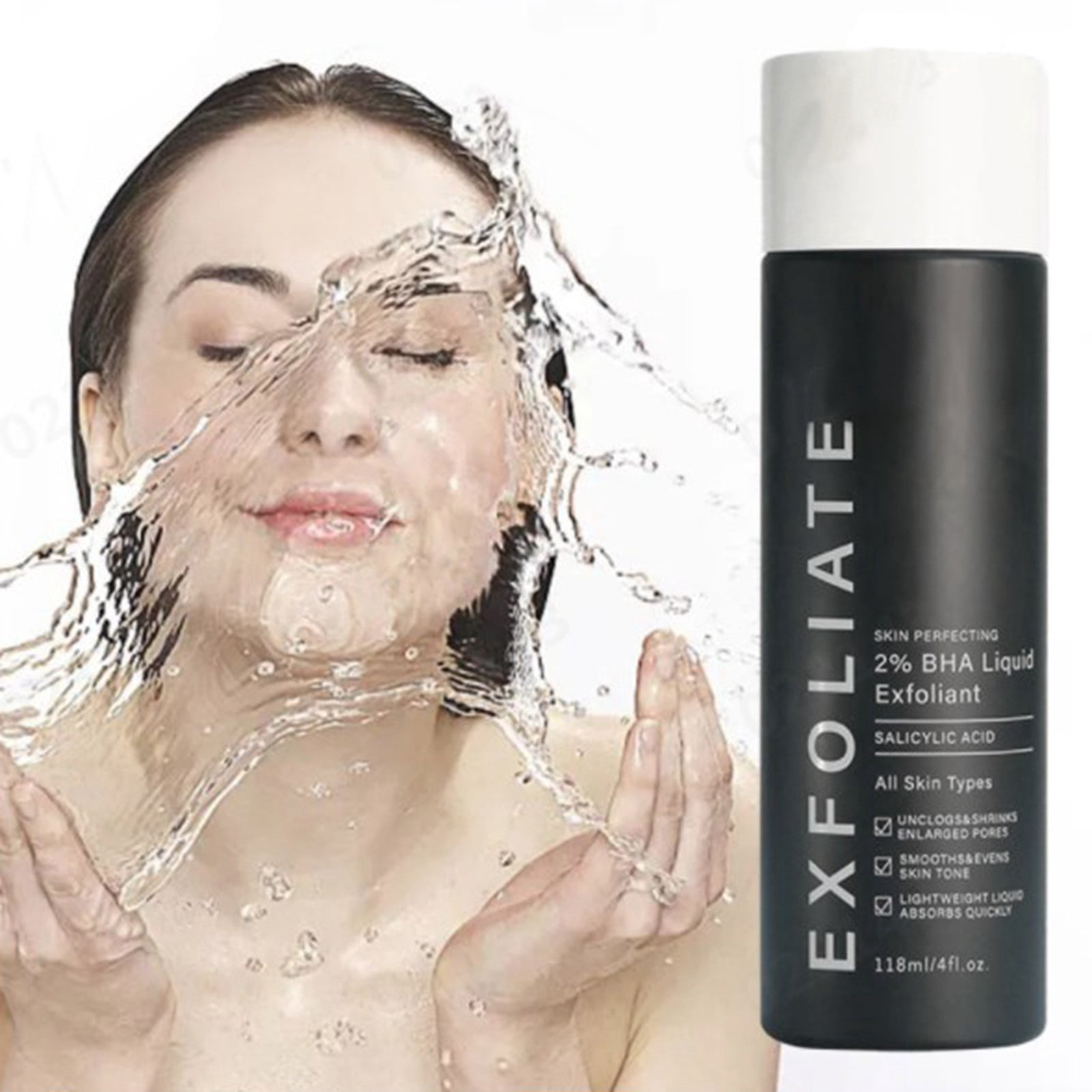 Korean Skin for Face 118ml 2% Liquid Exfolian Moisturizing Salicylic Dryness Leaves Your Skin ...